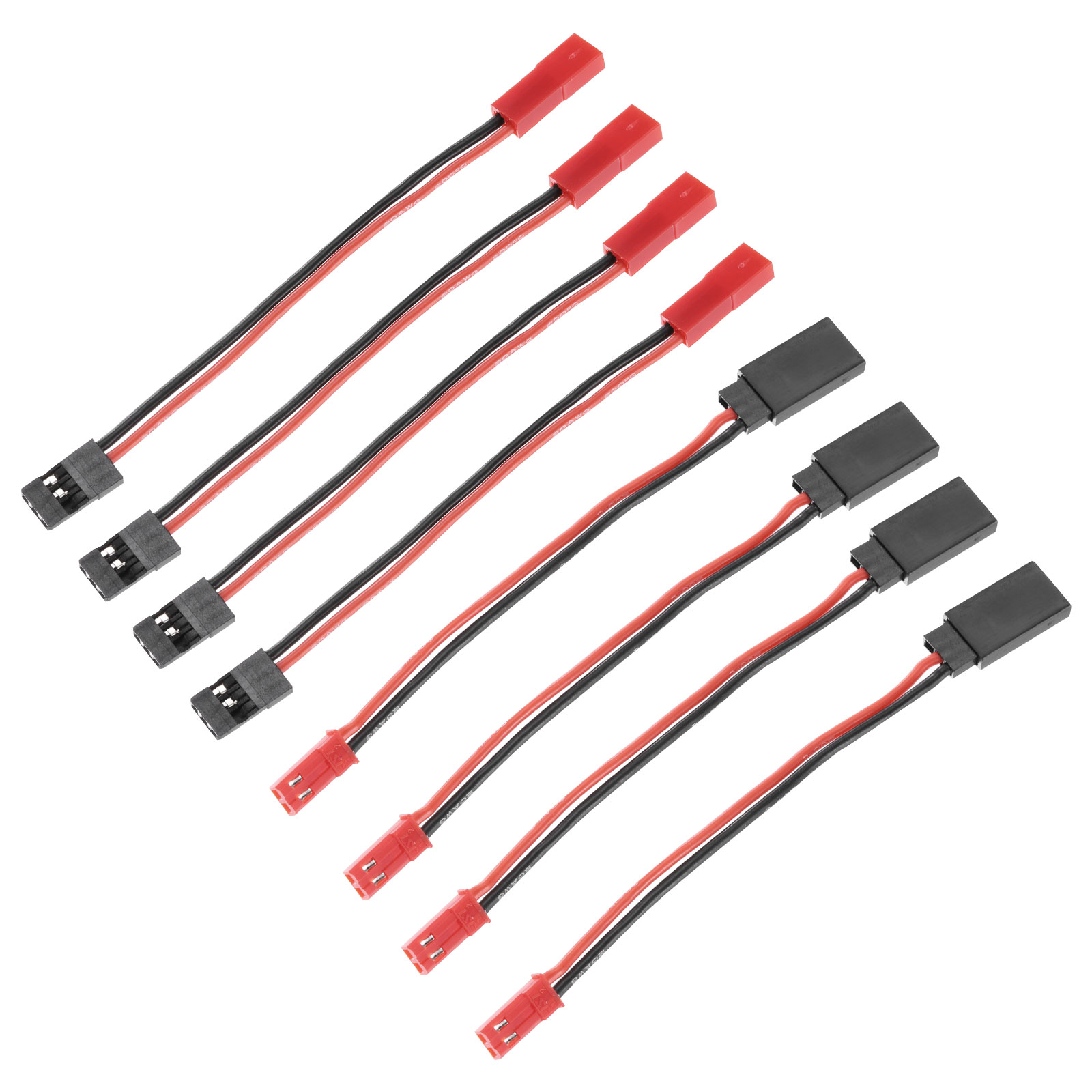 Uxcell Battery Balance Plug Connector Cable JR Male Female Extension ...