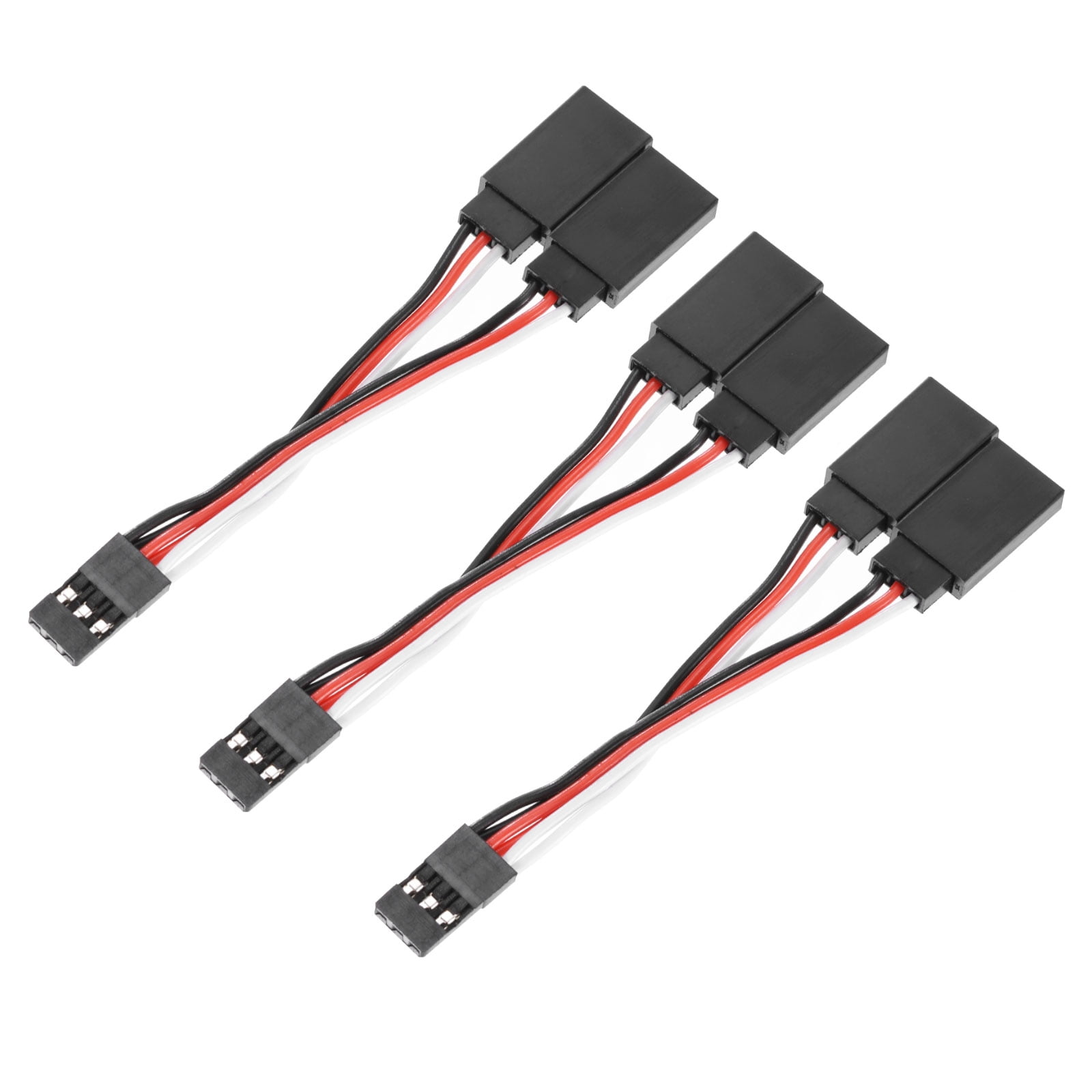 Uxcell Battery Balance Plug Connector Cable Y Cable Leads Extension ...