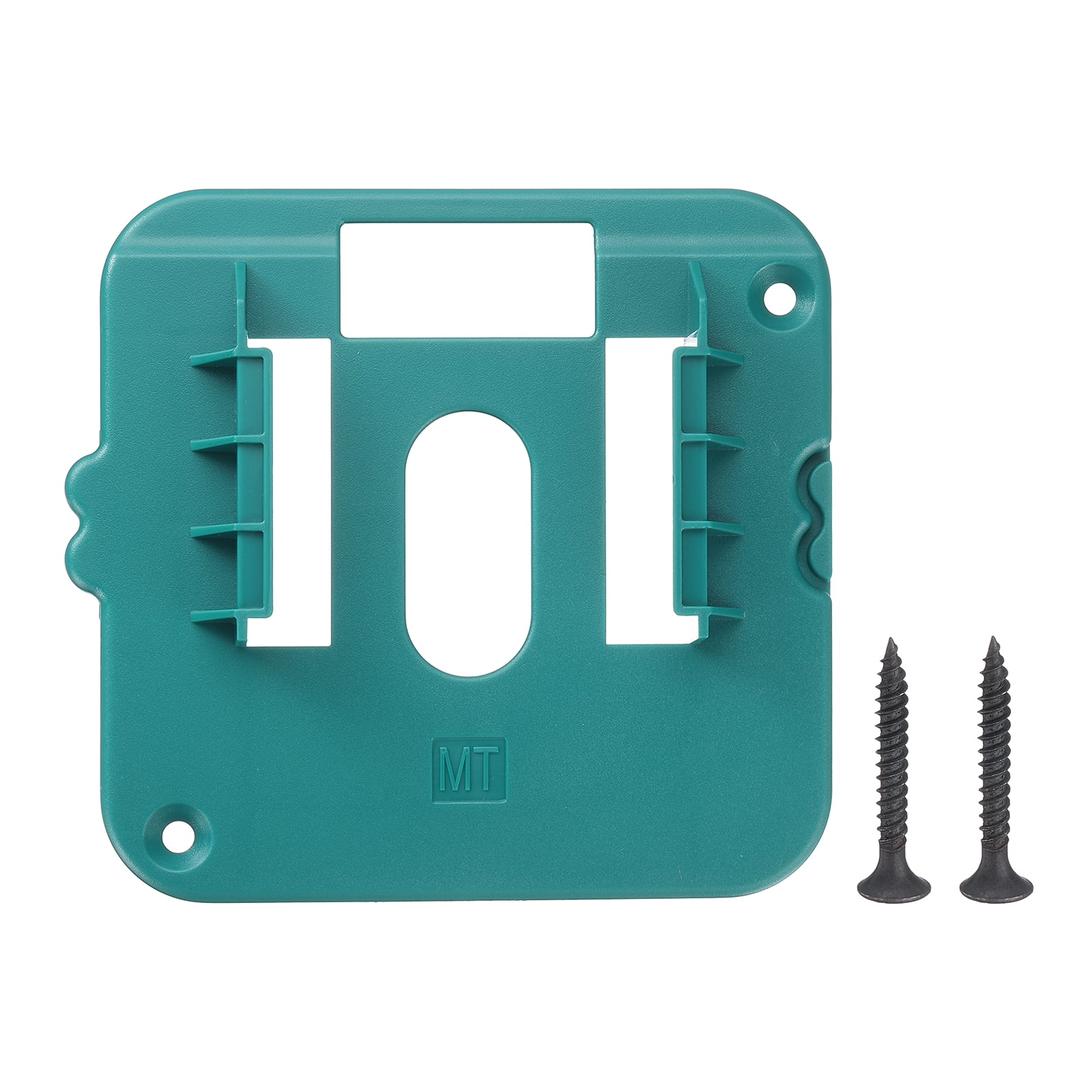 Uxcell Battery Holder Wall Mount Dock Holder Battery Storage Rack,Blue ...