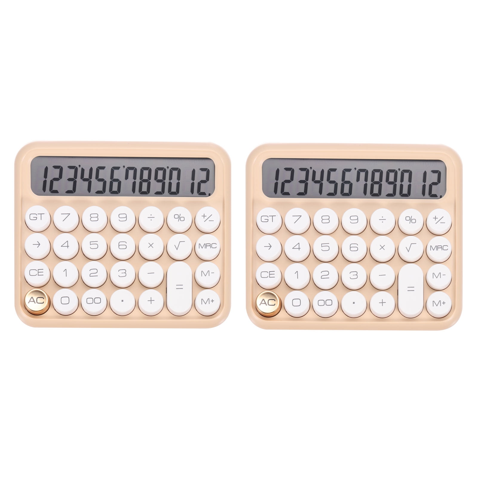 Uxcell Battery Power 12 Digits Cute Calculator Mechanical Switch ...