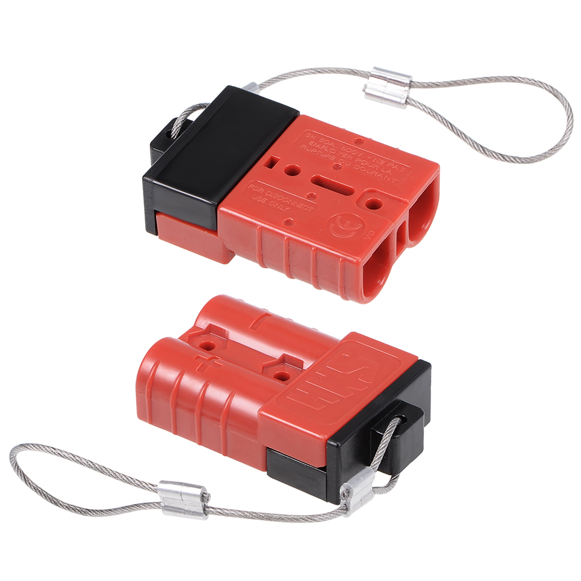 Uxcell Battery Quick Plug Connector 6 Gauge 50A Wire Harness Connector ...