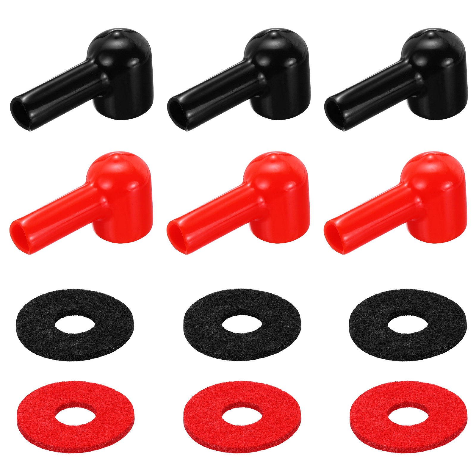 Battery Terminal Cover, 6 Pcs Battery Terminal Protector Truck Battery ...