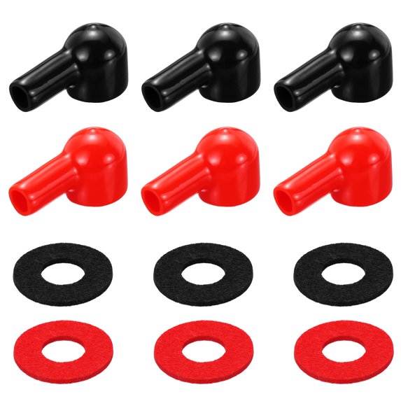 Battery Terminal Cover, 6 Pcs Battery Terminal Protector Truck Battery ...