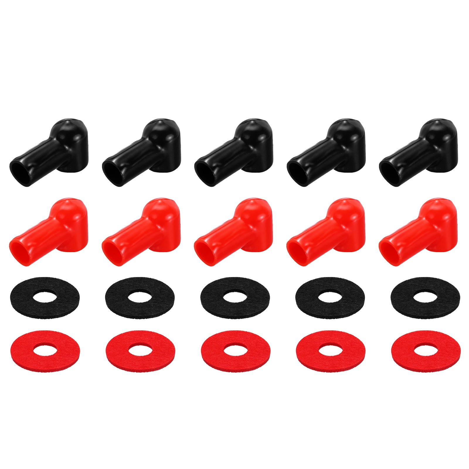 Uxcell Battery Terminal Cover, 6 Pcs Battery Terminal Protector Truck ...