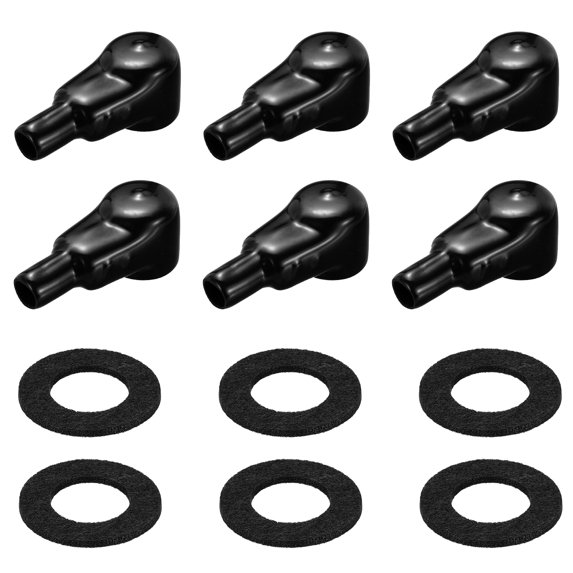 Battery Terminal Cover, 6 Pcs Battery Terminal Protector Truck Battery ...