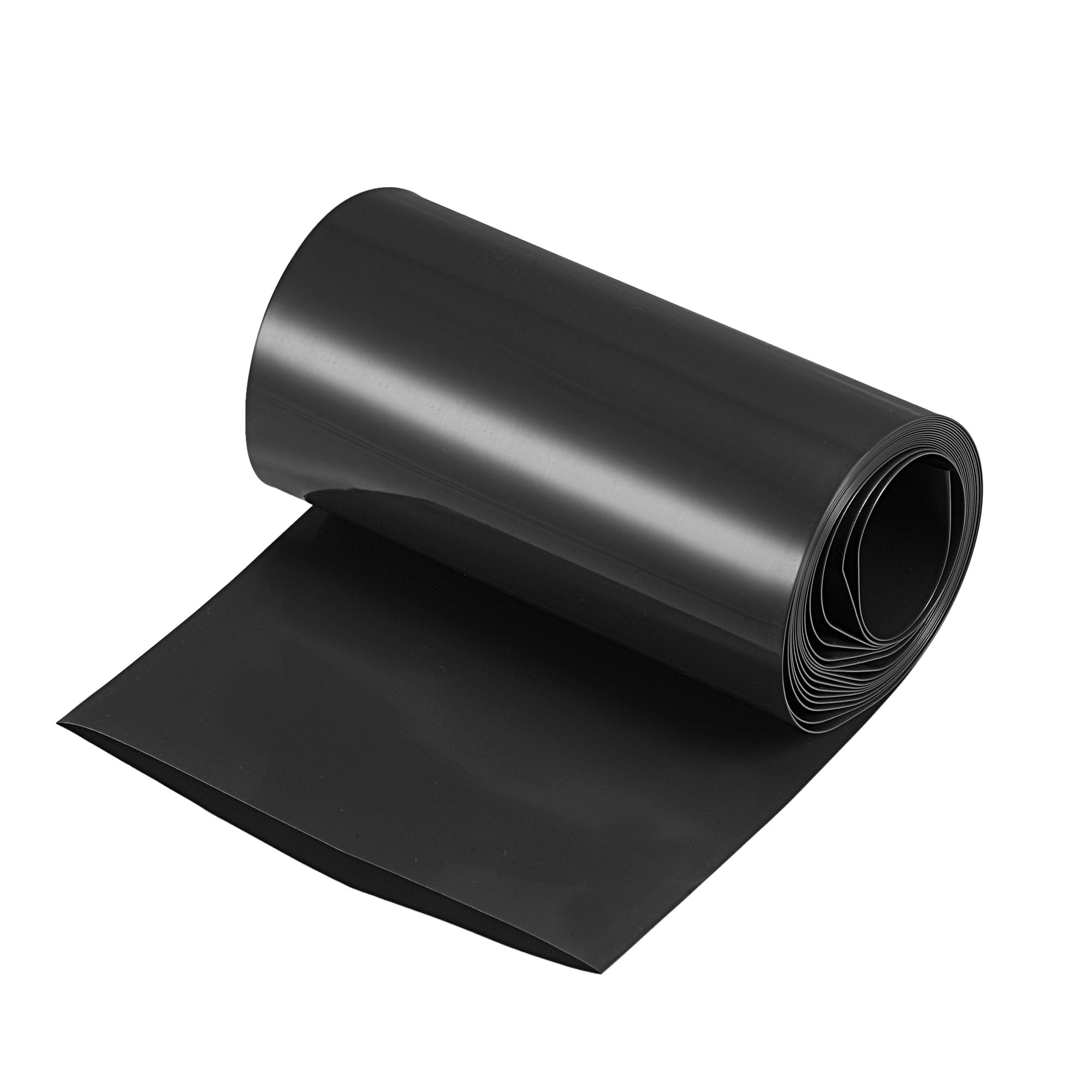 Uxcell Battery Wrap, 100mm Flat 6.56ft PVC Heat Shrink Tube Wraps Black ...