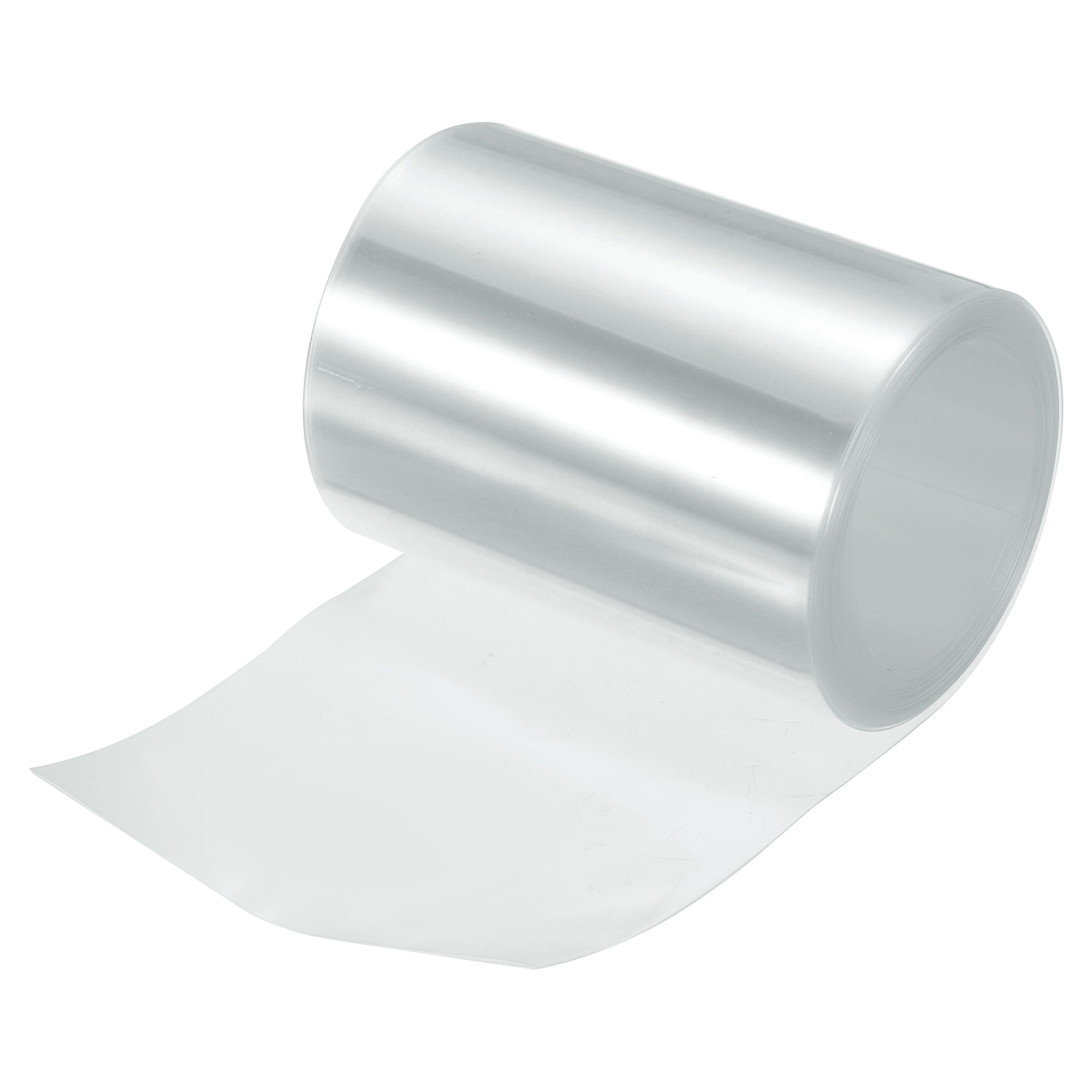 Uxcell Battery Wrap 70mm Flat 8ft PVC Heat Shrink Tube Wraps Clear ...