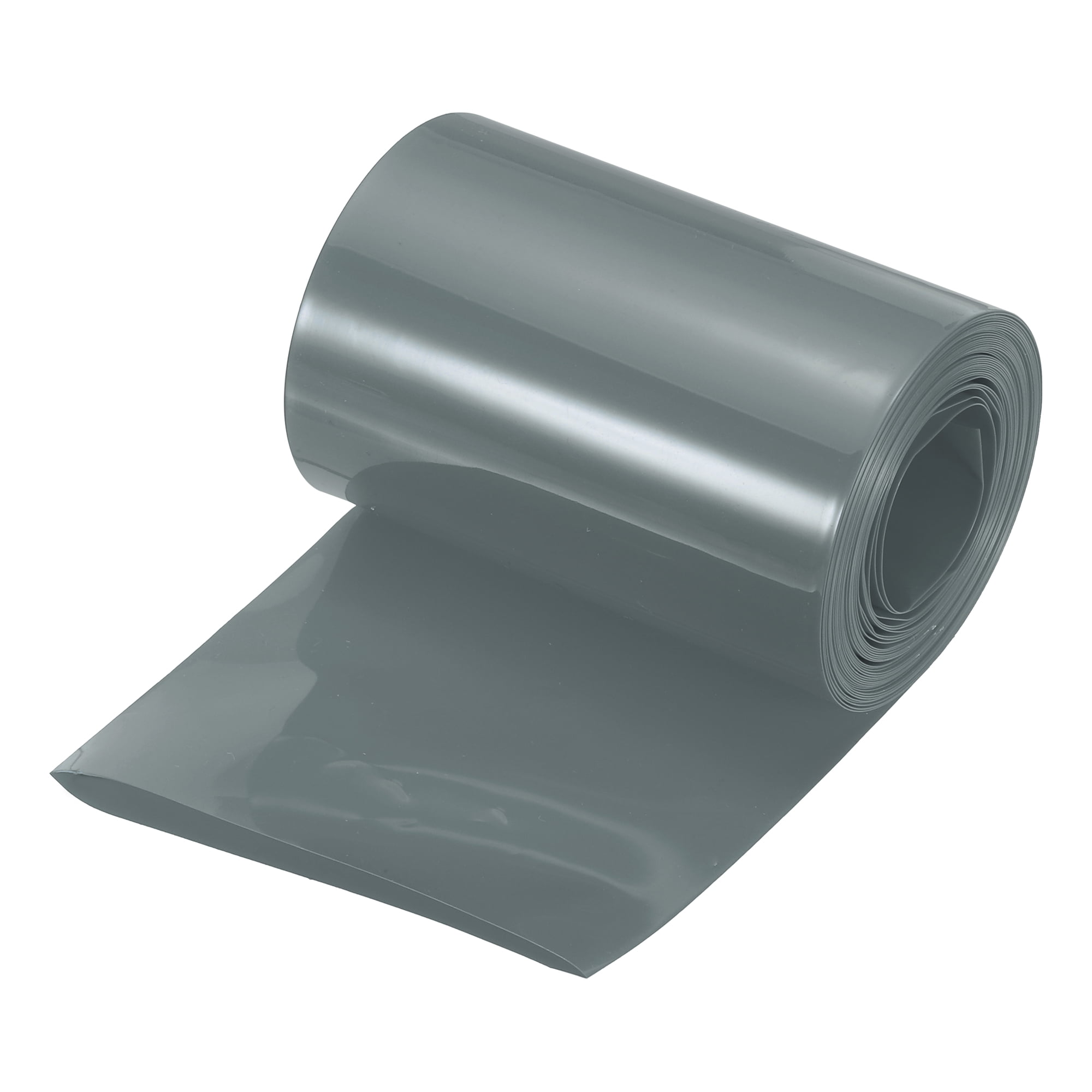 Uxcell Battery Wrap 95mm Flat 18ft PVC Heat Shrink Tube Wraps Grey ...