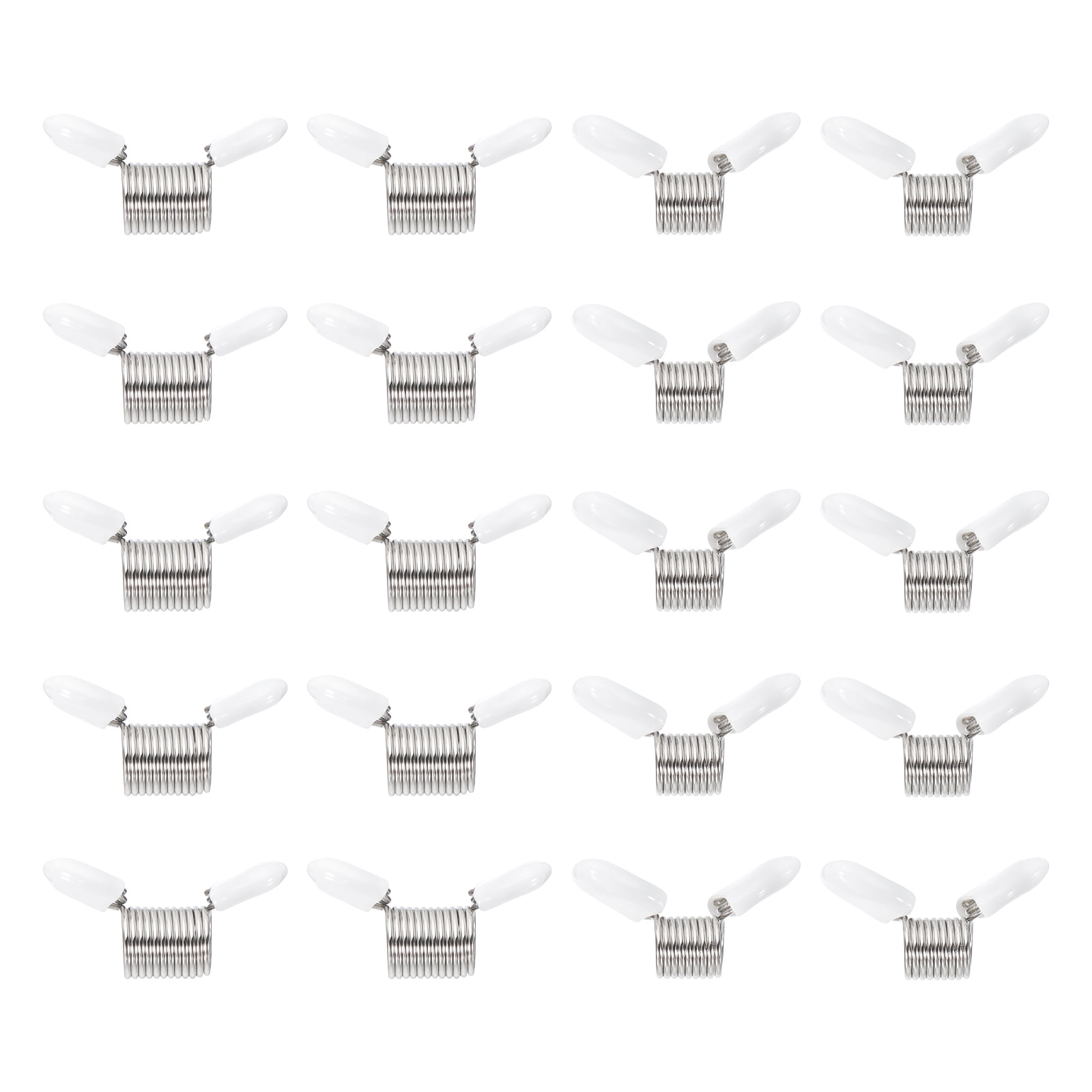 Uxcell Bead Stopper, 20 Pcs Bead Wire End Bead Clamps with Handle ...