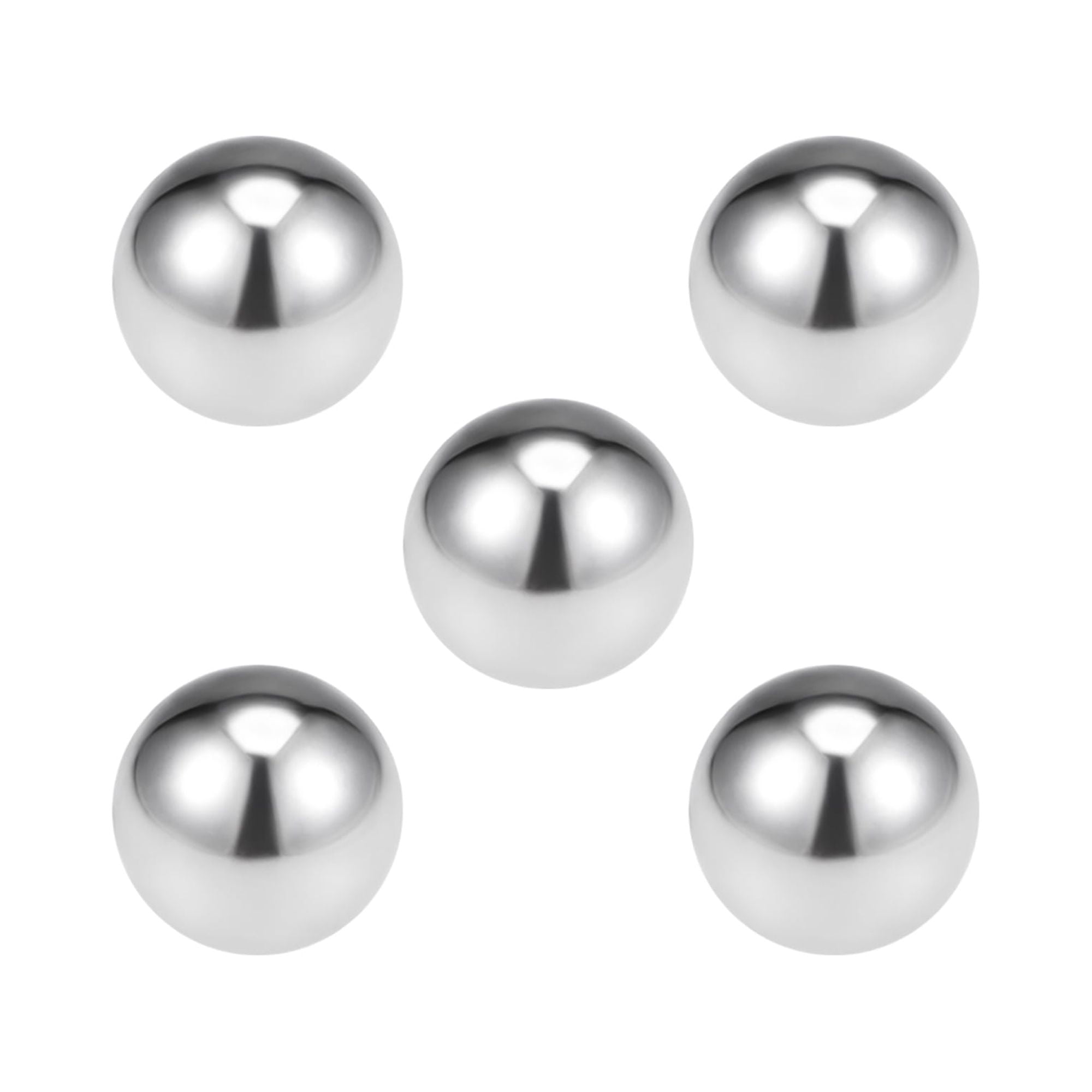 Uxcell Bearing Balls Metric 304 Stainless Steel G100 Precision Ball ...