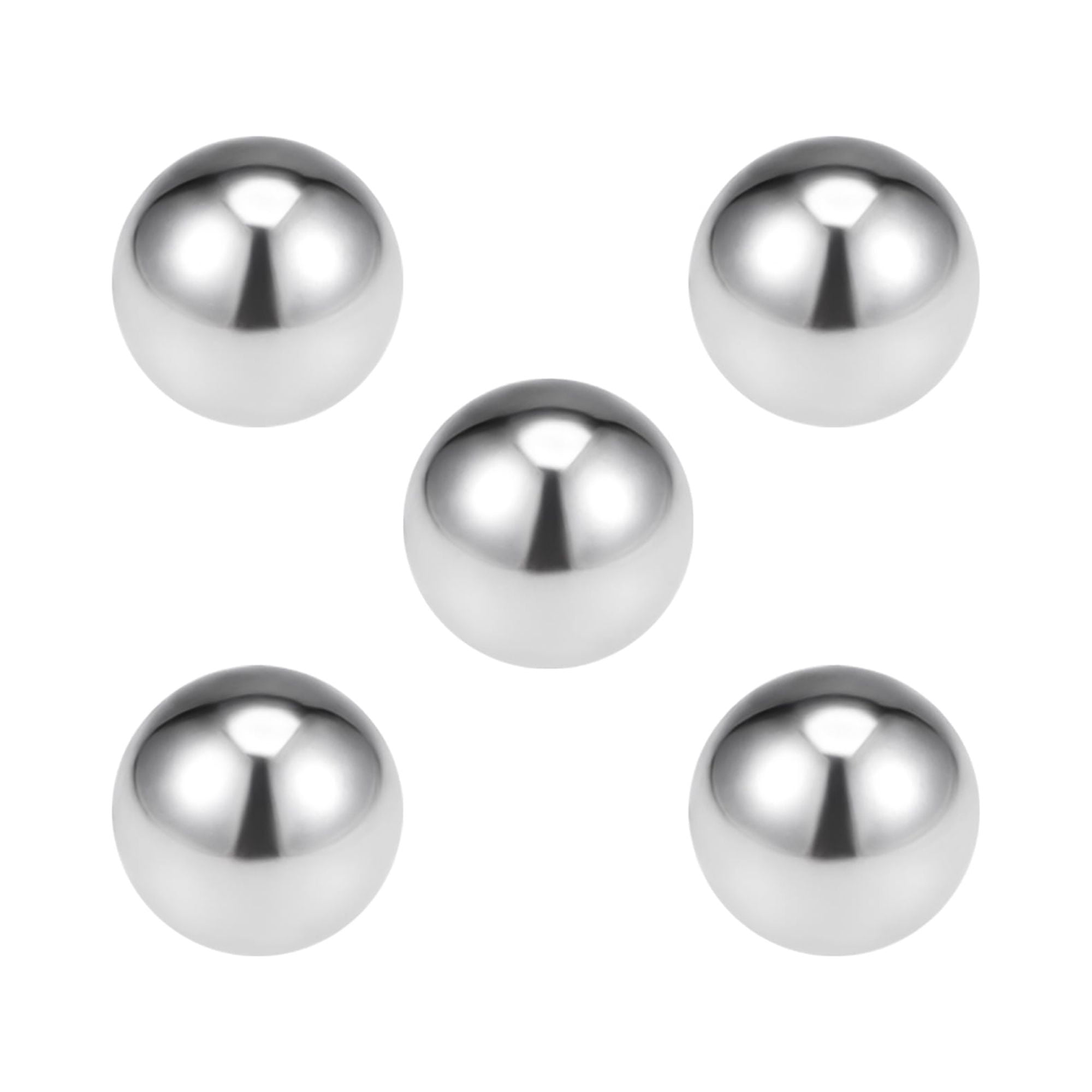 Uxcell Bearing Balls Metric 304 Stainless Steel G100 Precision Ball ...