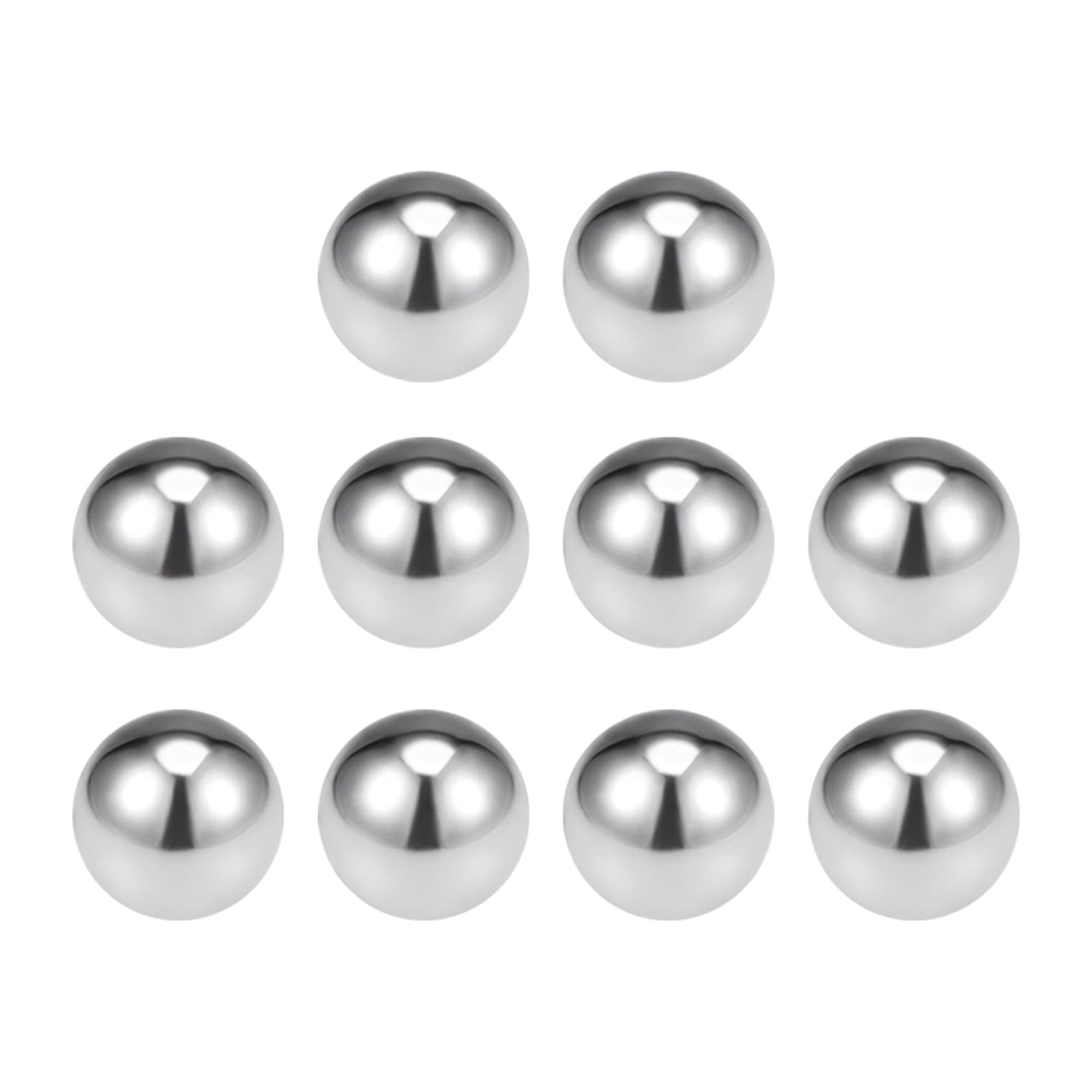 Uxcell Bearing Balls Metric 304 Stainless Steel Grade G100 Precision ...