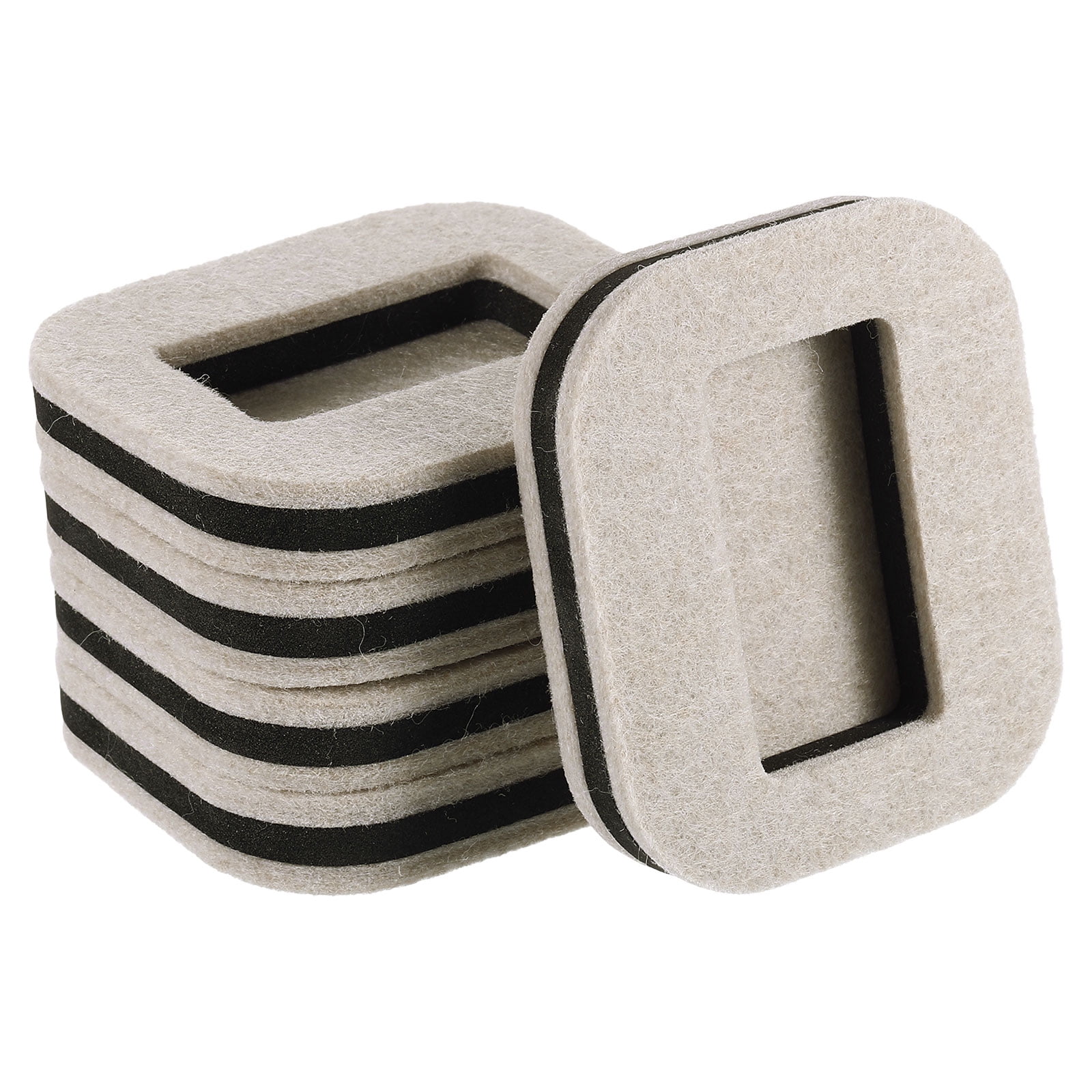 Uxcell Bed Stoppers Furniture Stopper, 5 Pack 3.15" x 2.76" Furniture ...