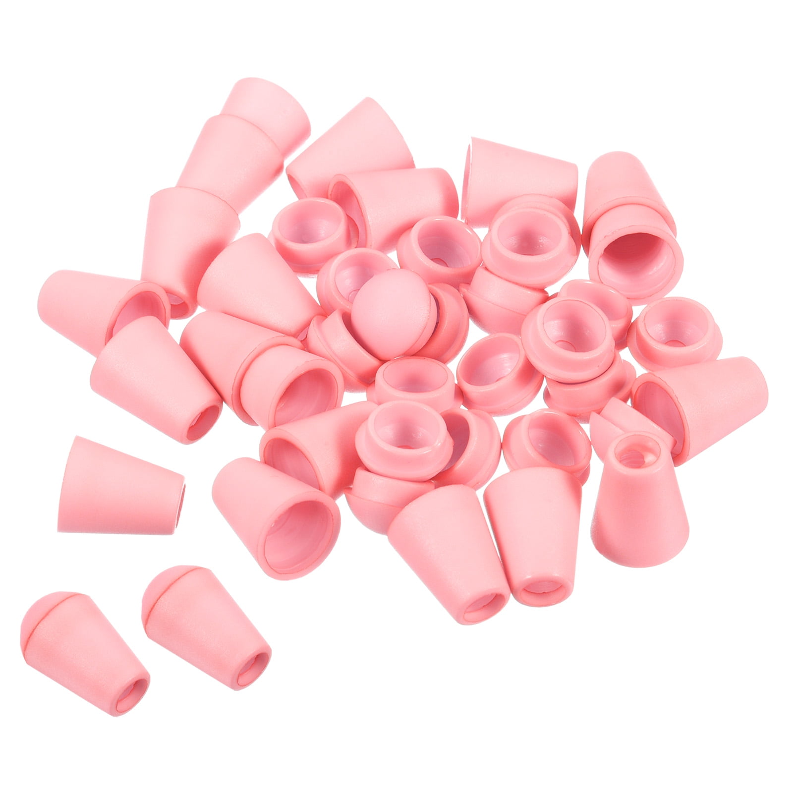 Uxcell Bell End Stopper, Cord Rope Lock for Drawstring Bag, Peach Pink ...