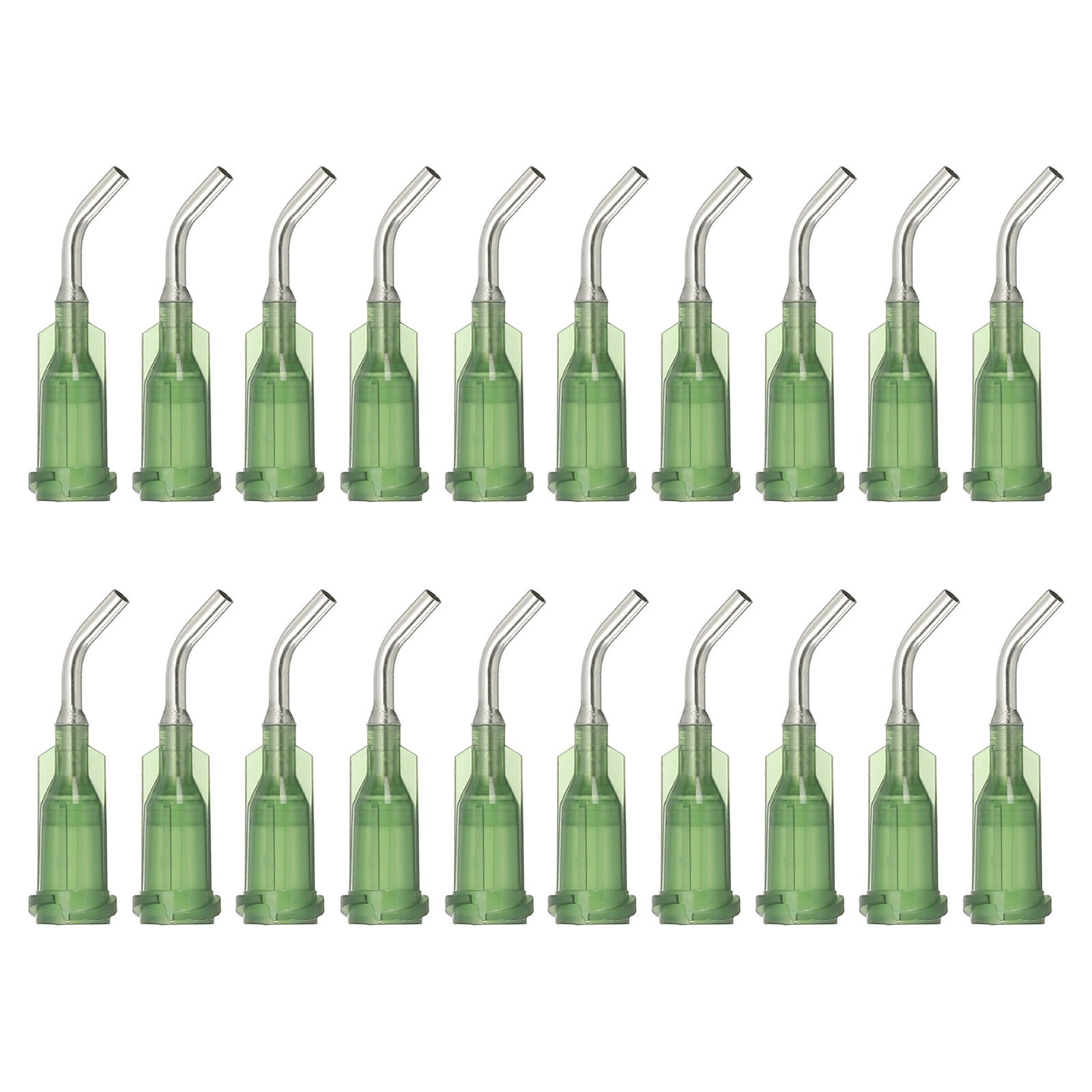 Uxcell Bent Blunt Tip Dispensing Needles, 200 Pcs 0.5 Inch 14G ...