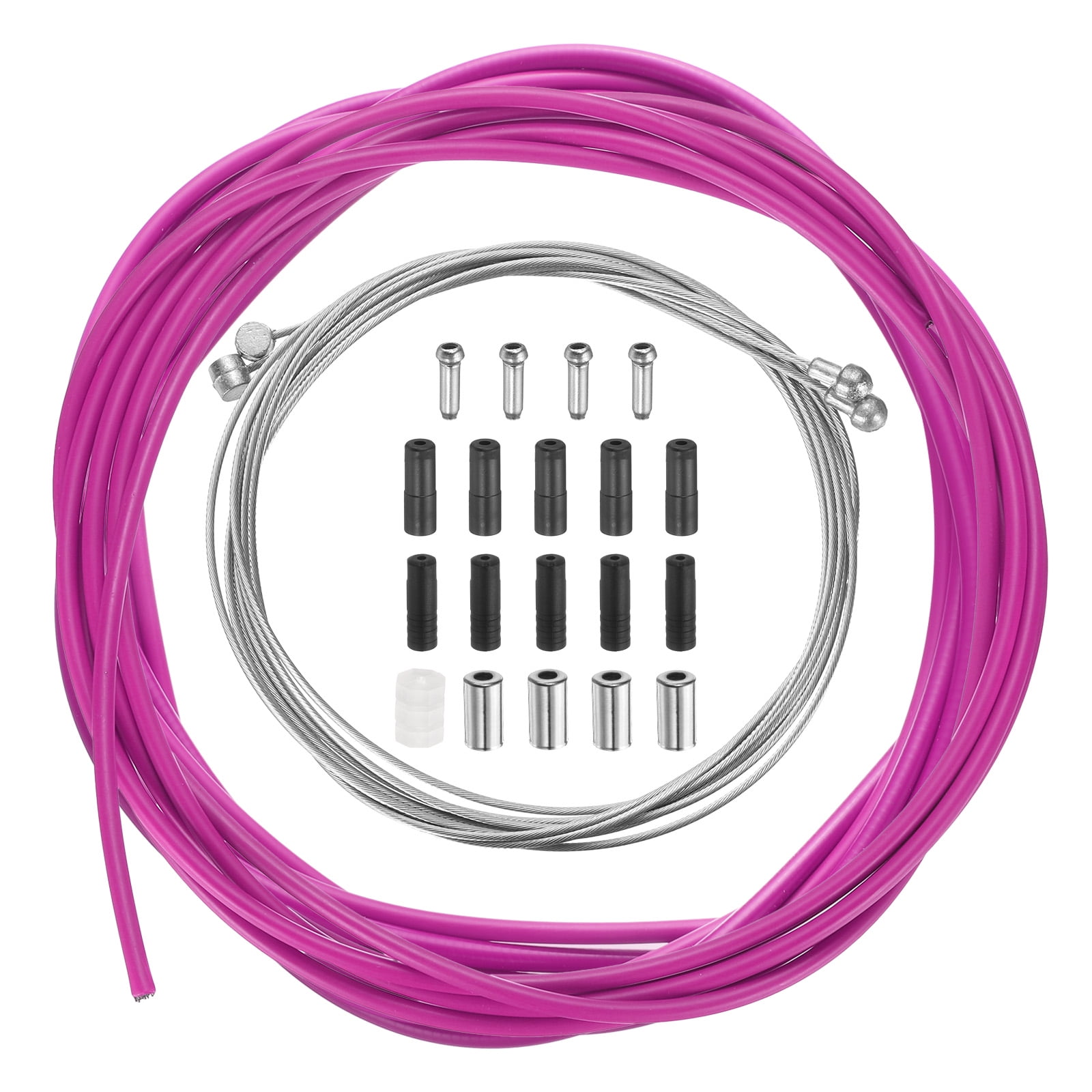 Uxcell Bicycle Brake Gear Shifter Cable Housing Set Universal Bike ...