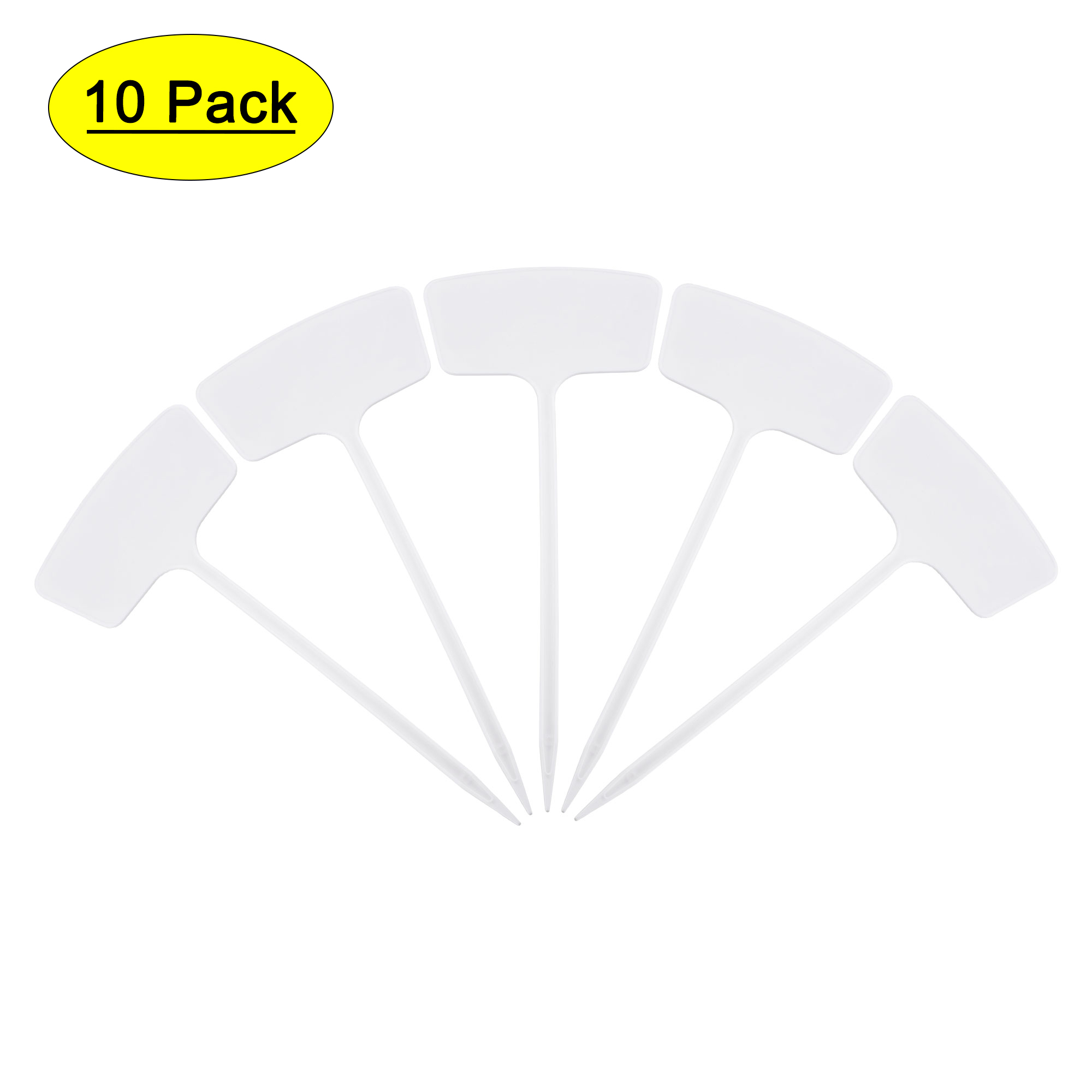 Uxcell Big PVC Plant Label T Type 18.5x10x45cm Water Resistant for ...