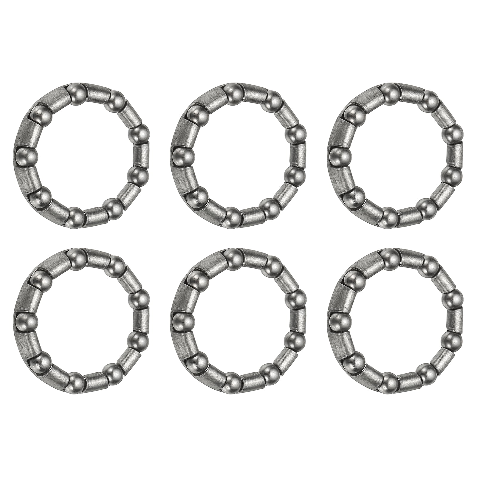 Uxcell Bike Ball Bearings, Bicycle Crank Bearing Retainer Stainless ...