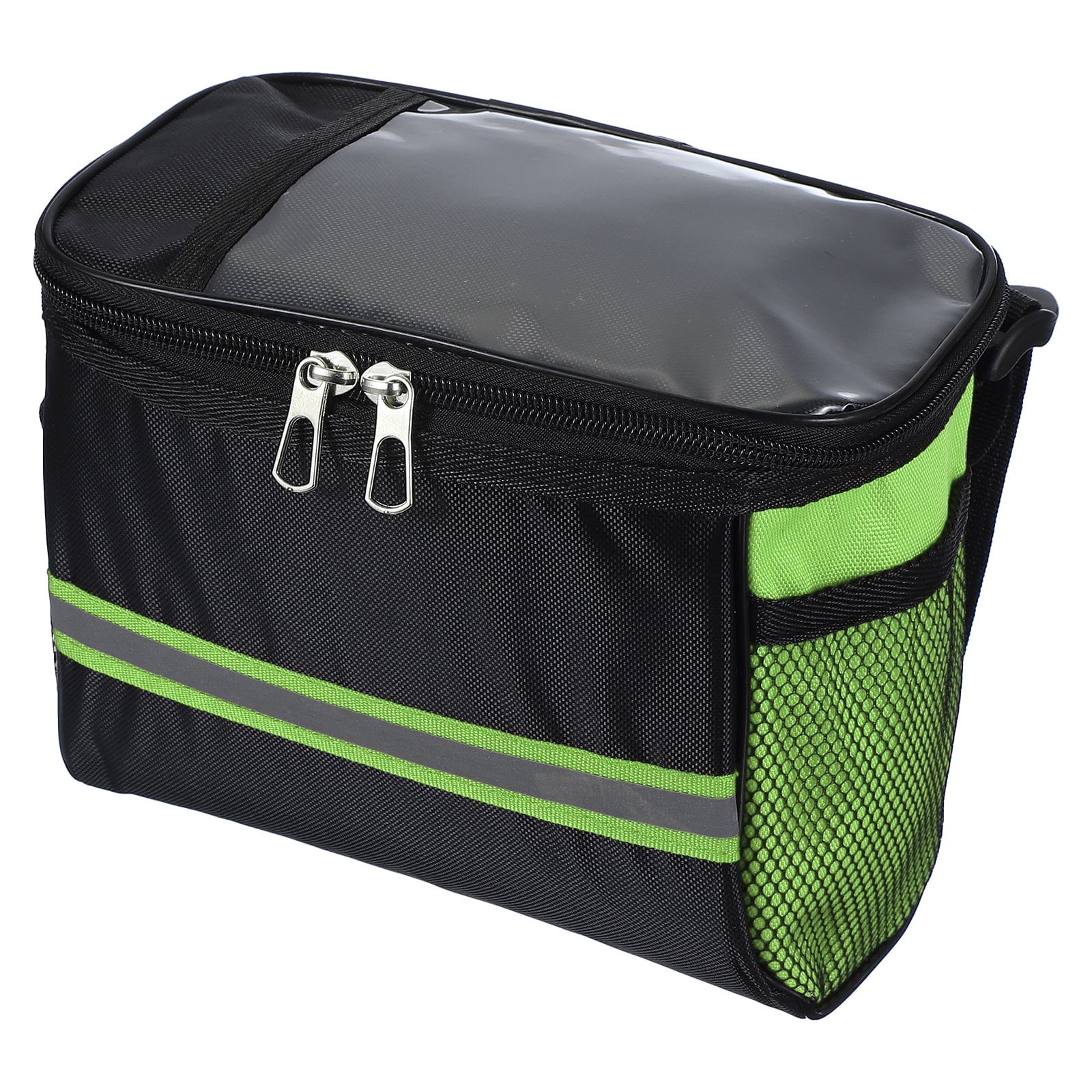 Uxcell Bike Handlebar Bag, Bike Frame Bag Waterproof Bike Basket Bag ...