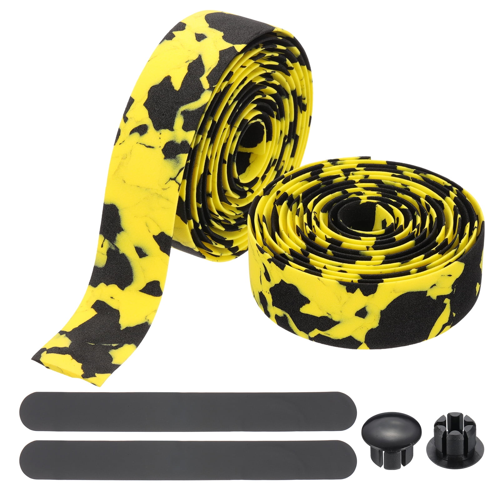 Uxcell Bike Handlebar Tape, 2 Rolls 6.6 Feet Grip Tape EVA Foam Cycling ...