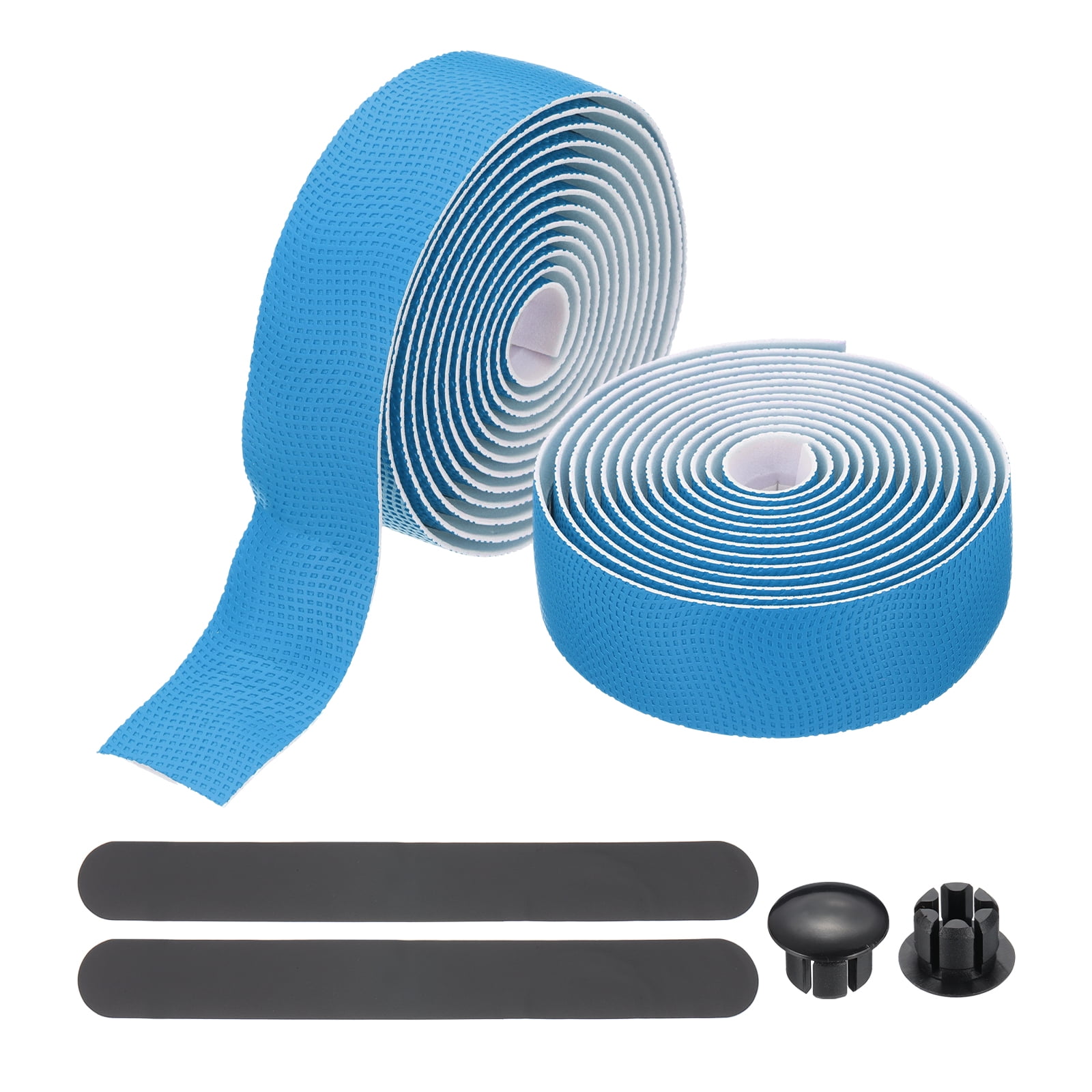 Uxcell Bike Handlebar Tape, 2 Rolls 6.6 Feet Grip Tape PU + EVA Foam ...