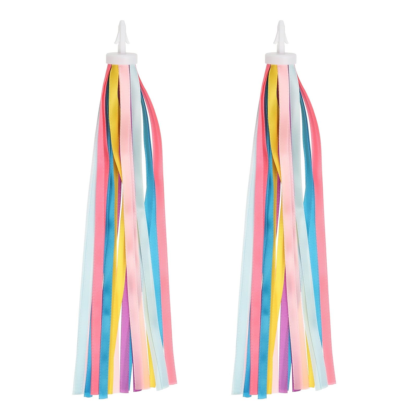 Uxcell Bike Streamers Colorful Bike Tassels Scooter Handlebar Streamers ...