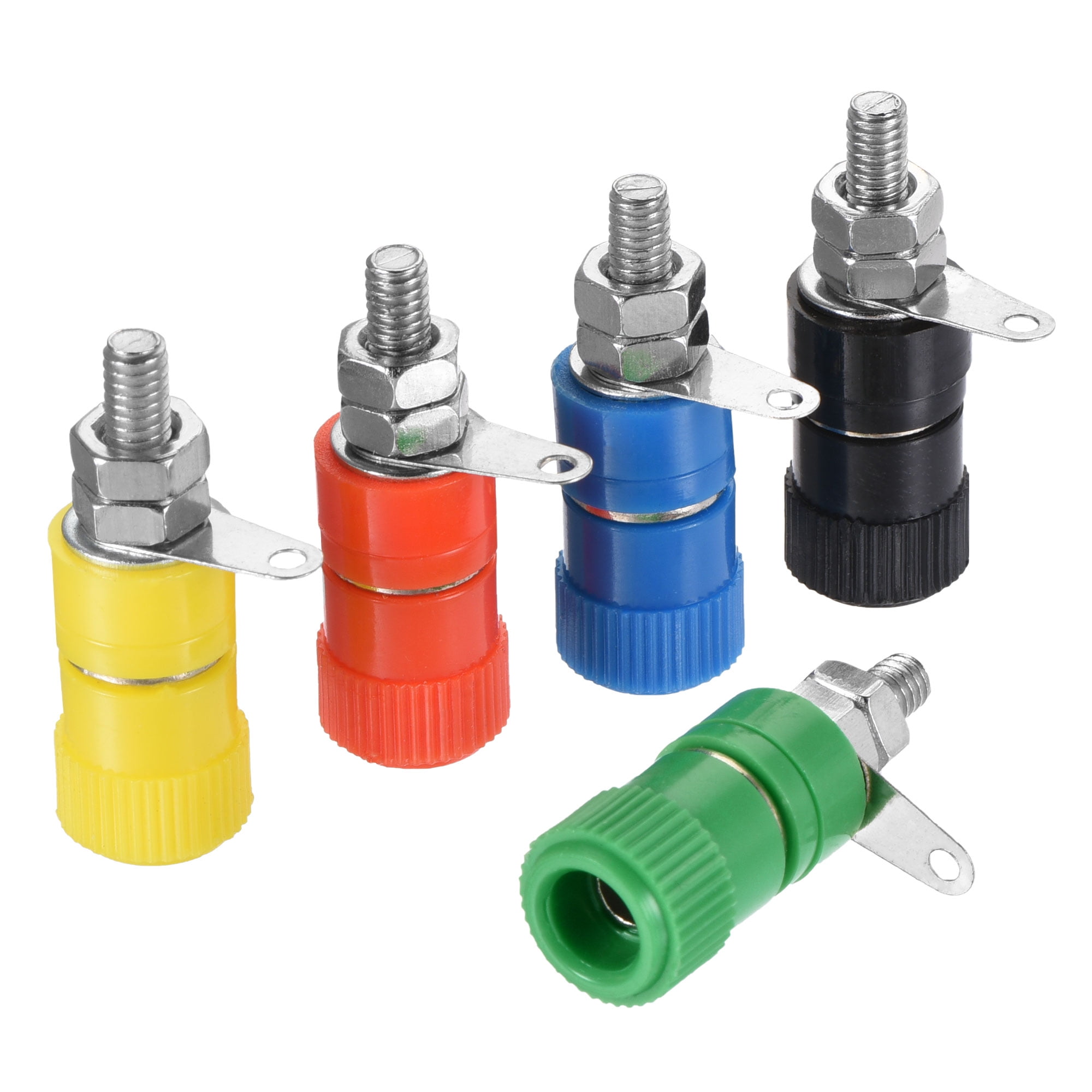 Uxcell Binding Post Terminals 4mm Amplifier Terminal Connector Banana ...