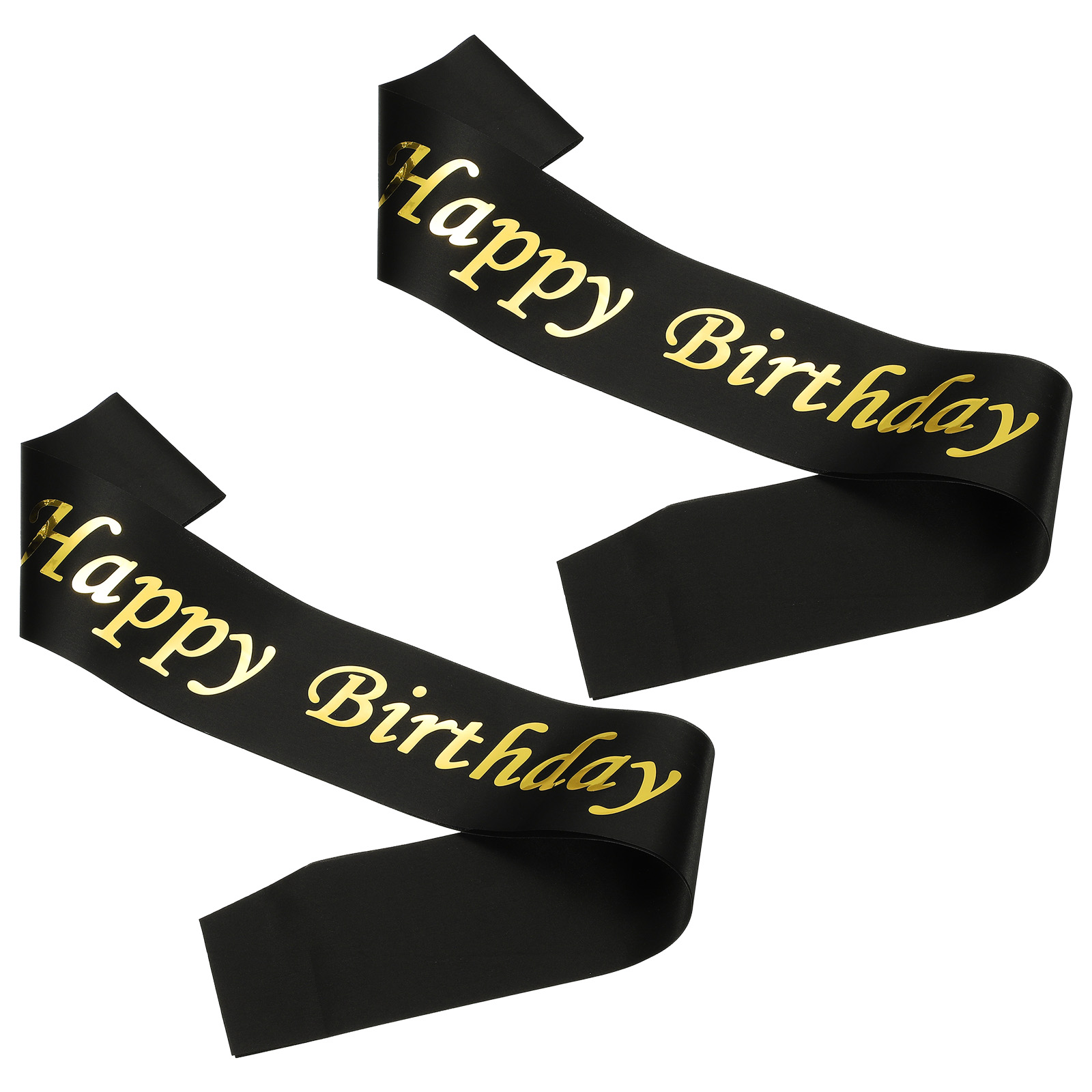 Uxcell Birthday Girls Sash, Glitter Birthday Sash for Women Satin ...