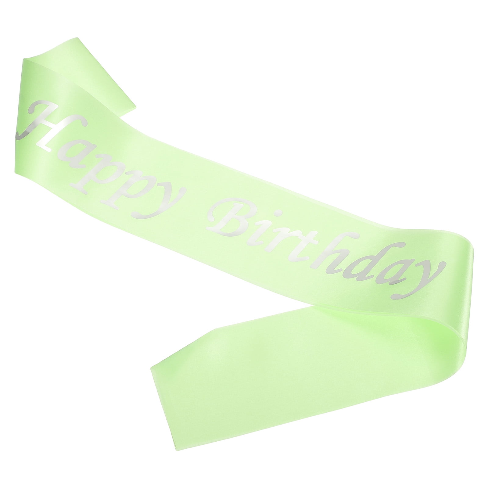 Uxcell Birthday Girls Sash, Glitter Birthday Sash for Women Satin ...