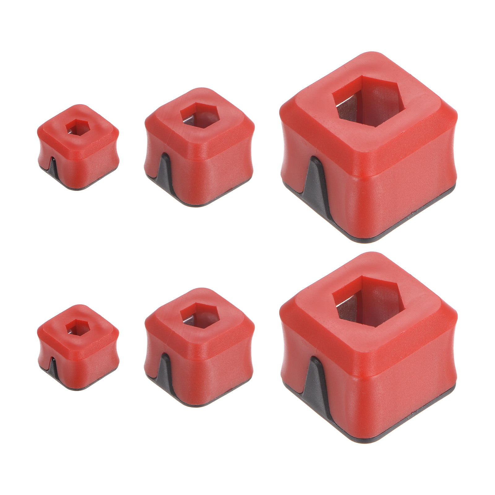 Uxcell Bit Magnetizer Ring Screw Holder for 1.5 to 4mm, 4 to 6.35mm, 6 ...