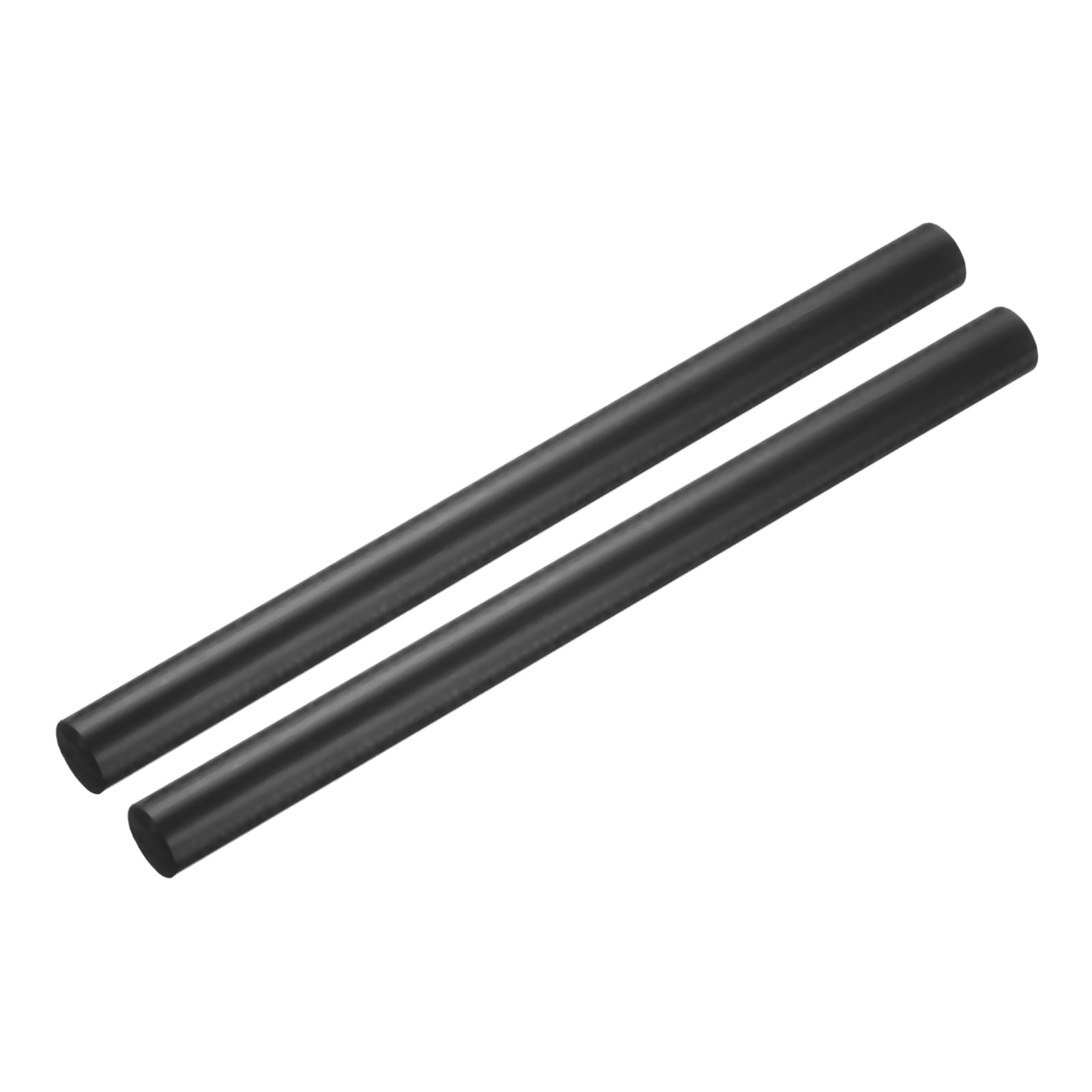 Uxcell Black Round ABS Plastic Rods 0.8-inch Diameter and 10.8-inch ...