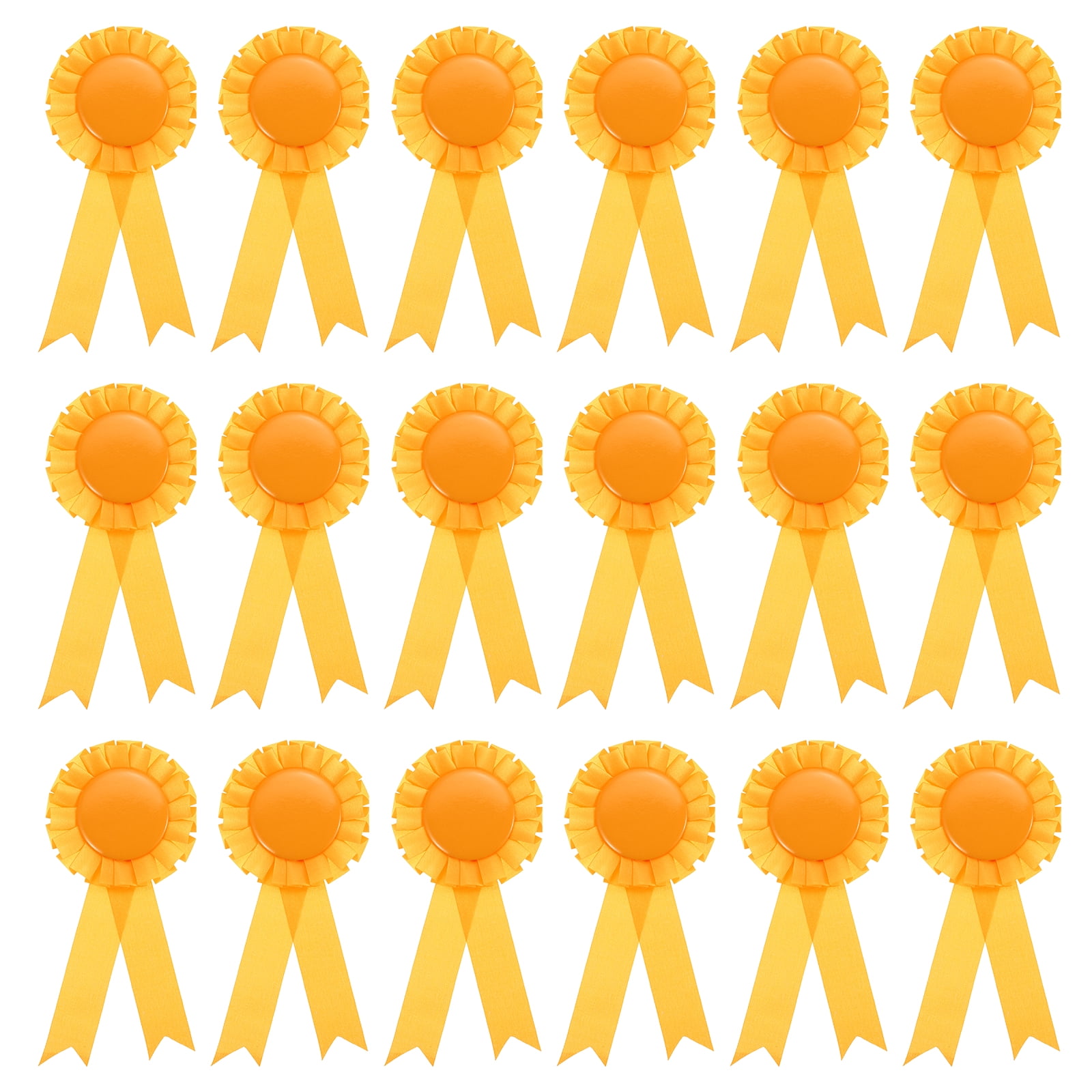 Uxcell Blank Award Ribbon, 18 Pcs Honorable Prize Recognition Ribbon ...