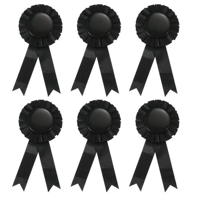 Uxcell Blank Award Ribbon, Rosette Ribbon Honorable Prize Recognition ...