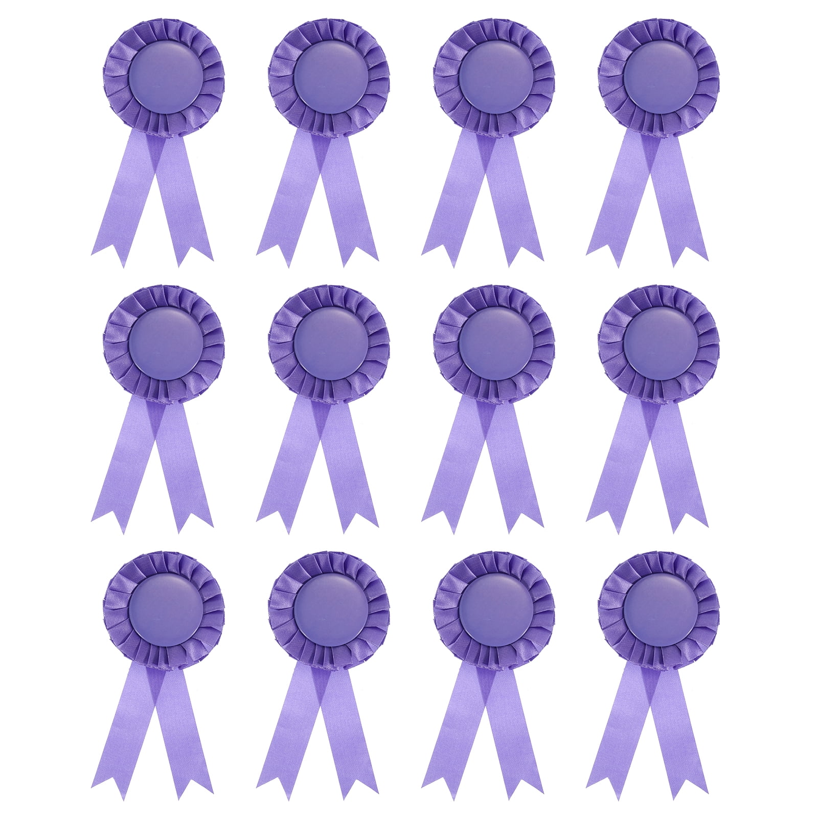 Uxcell Blank Award Ribbon, Rosette Ribbon Honorable Prize Recognition ...