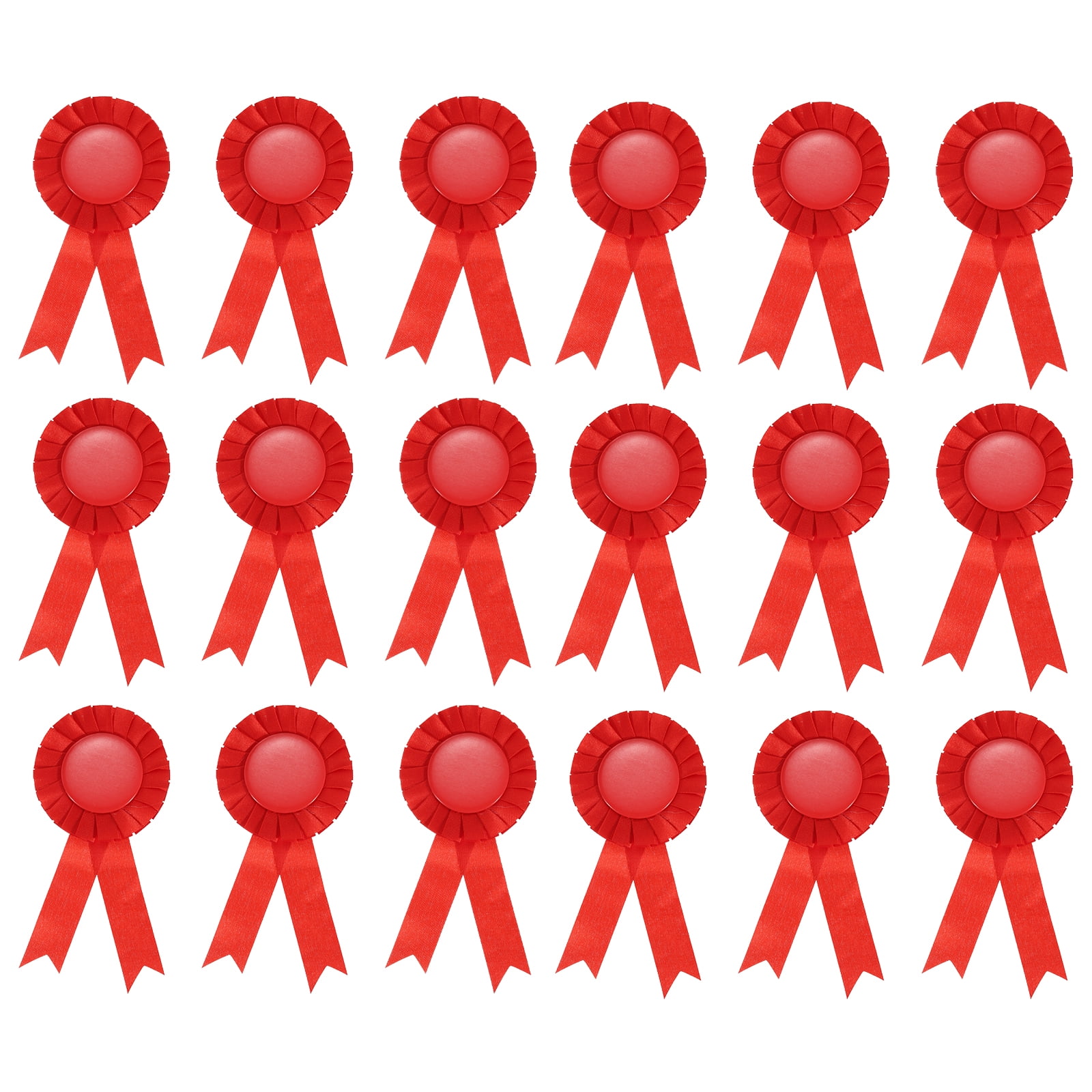 Uxcell Blank Award Ribbon, Rosette Ribbon Honorable Prize Recognition ...