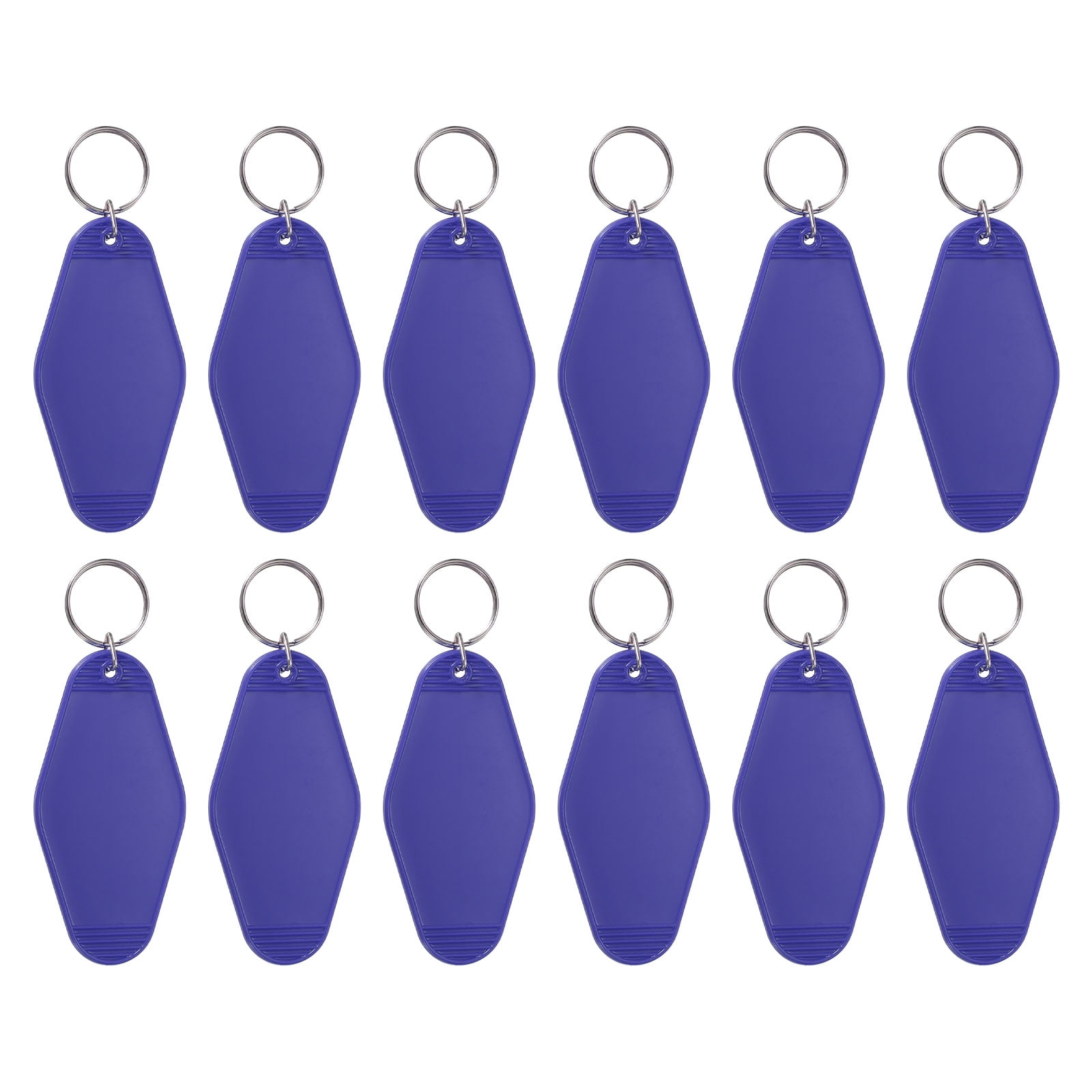 Uxcell Blank Hotel Keychain Tags, Motel Keychain, Vintage Key Tags for ...