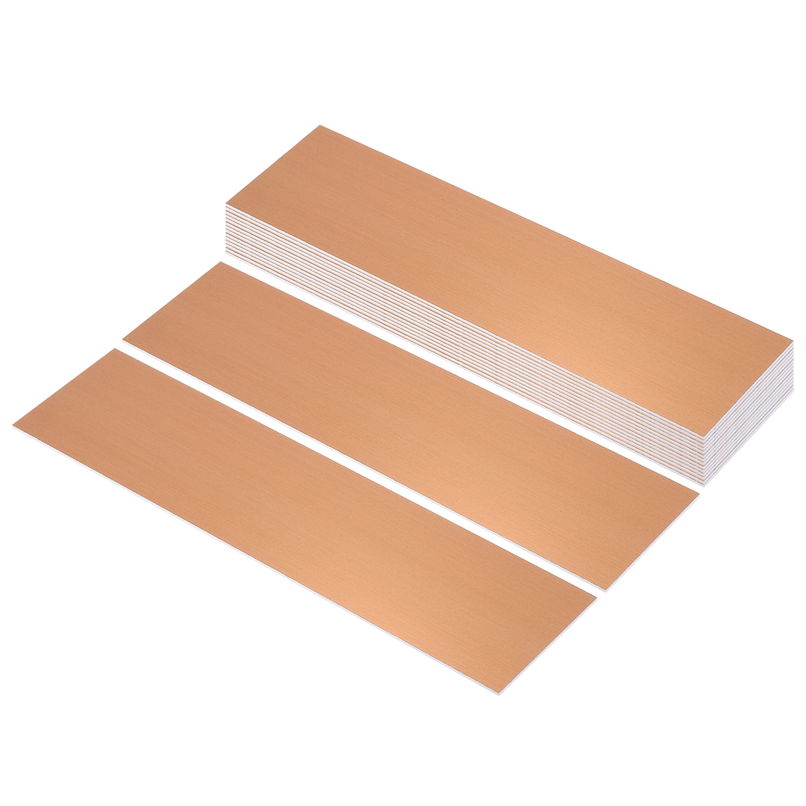 Uxcell Blank Name Plates, Custom Engraved Name Plate Rectangle Laser ...