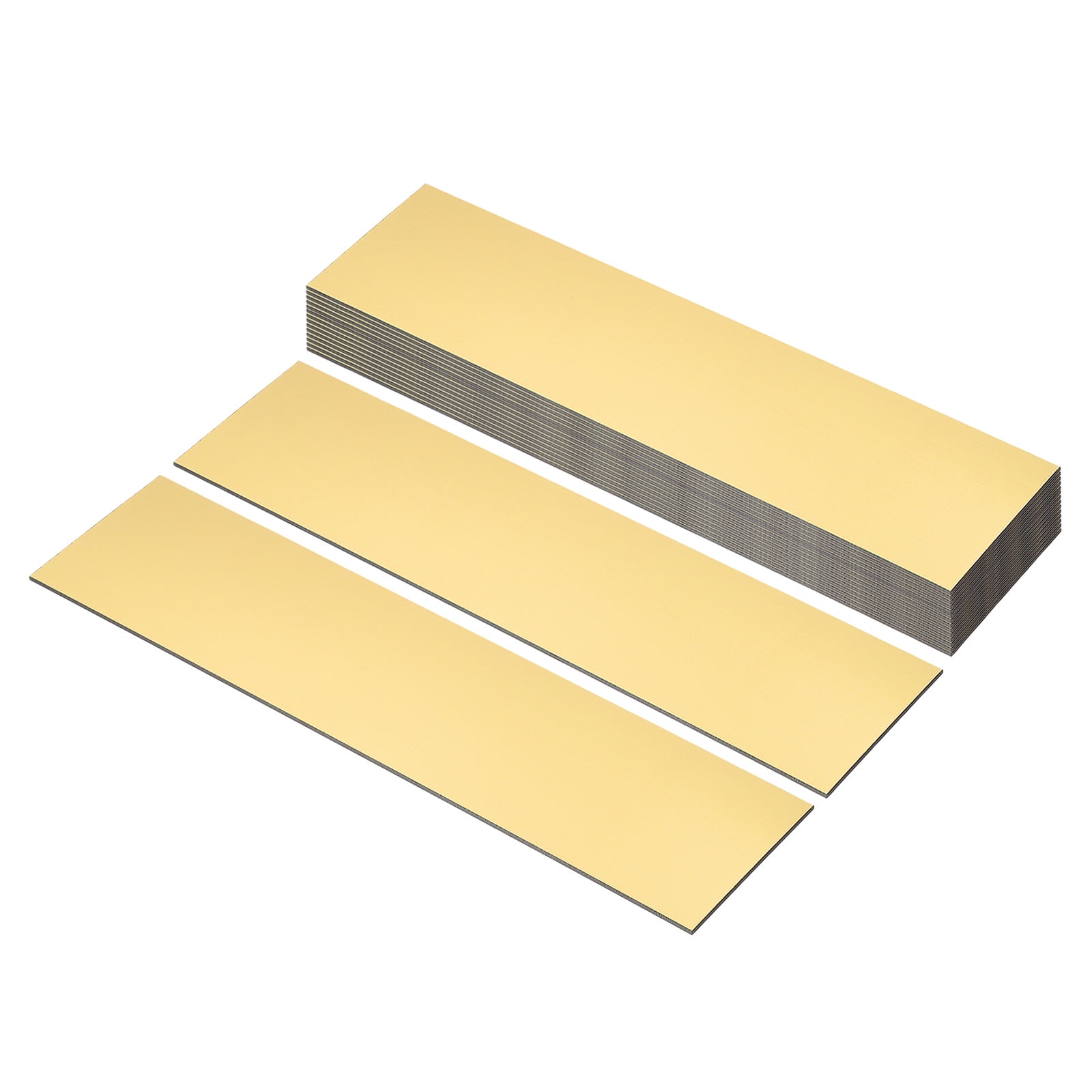 Uxcell Blank Name Plates, Custom Engraved Name Plate Rectangle Laser ...