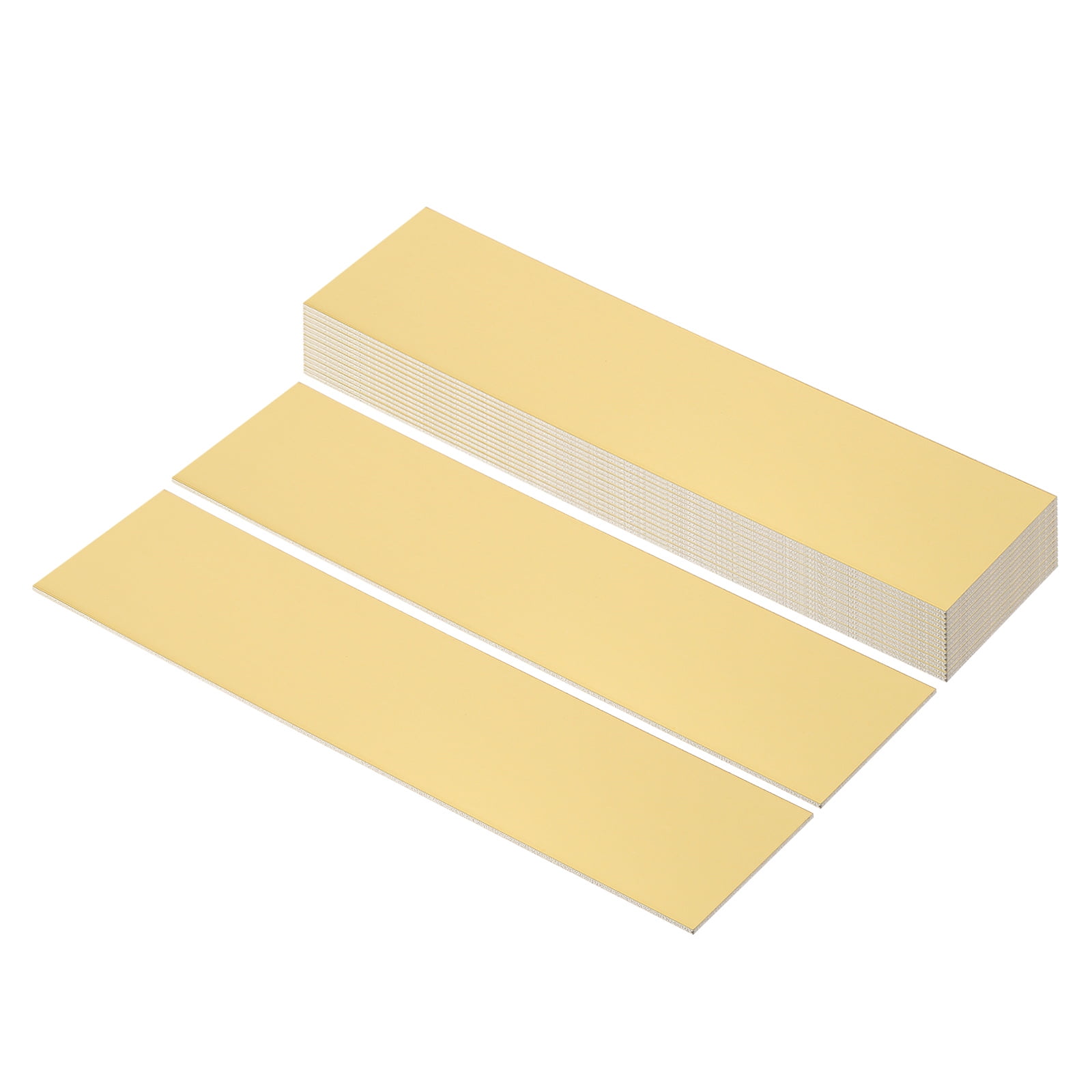 Uxcell Blank Name Plates, Custom Engraved Name Plate Rectangle Laser ...