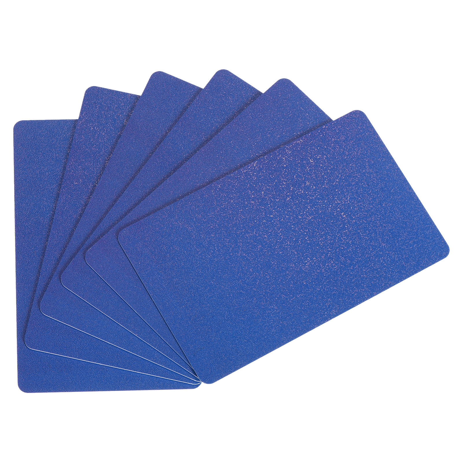 Uxcell Blank PVC Cards, 30 Mil Graphic Quality Navy Blue Plastic Cards ...
