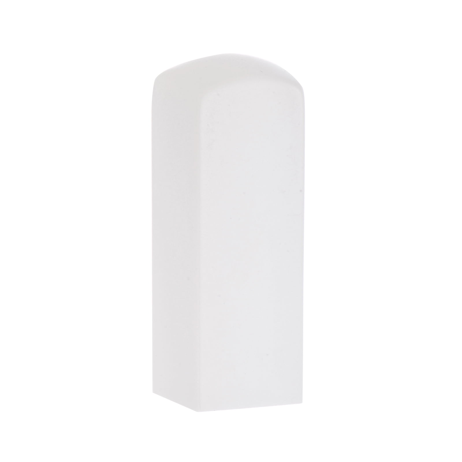 Uxcell Blank Stamp, 2x2x6cm White Square Stone Engraving Name Chop for ...