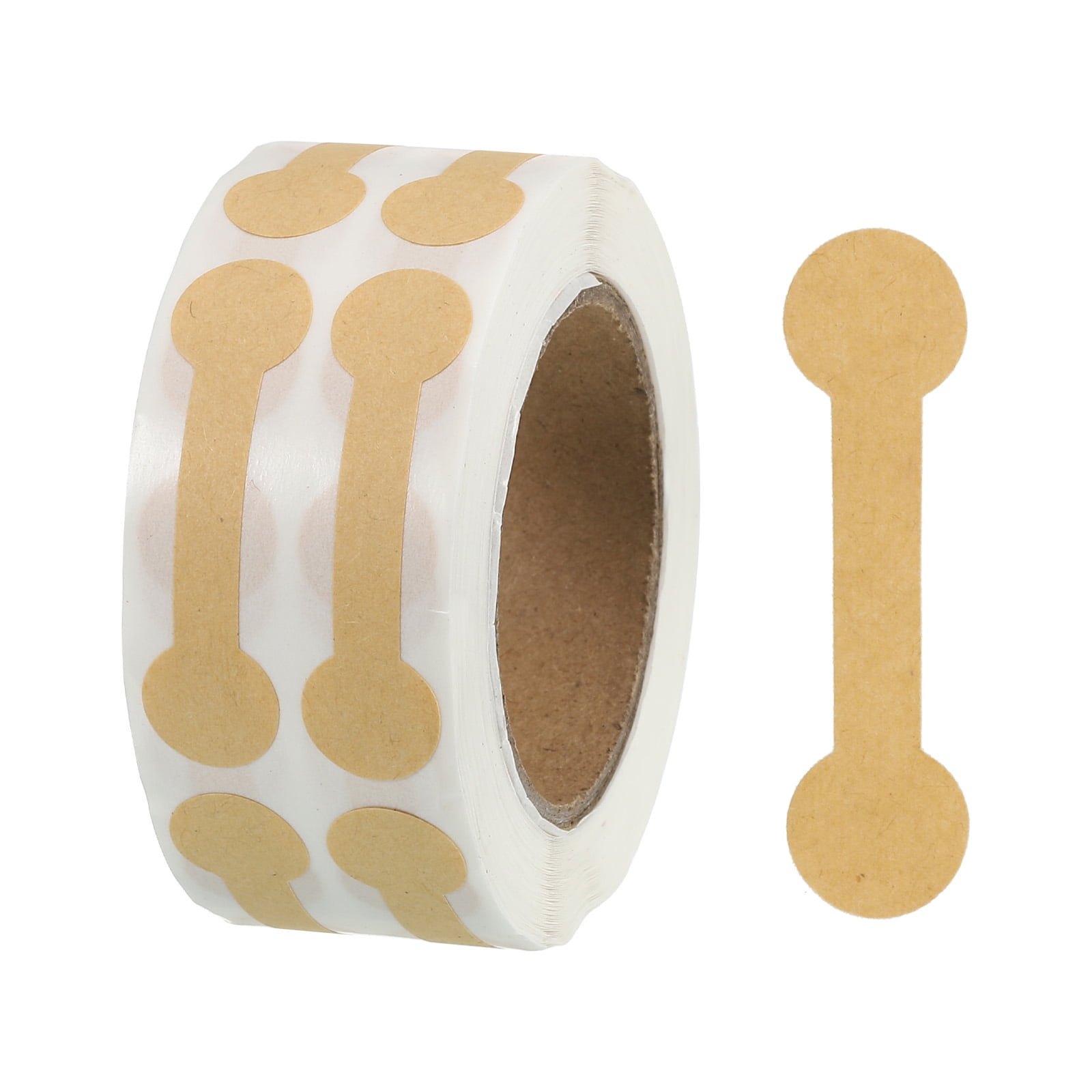 Uxcell Blank Tamper Evident Labels 0.43x 1.65 Inch 1 Roll Adhesive ...