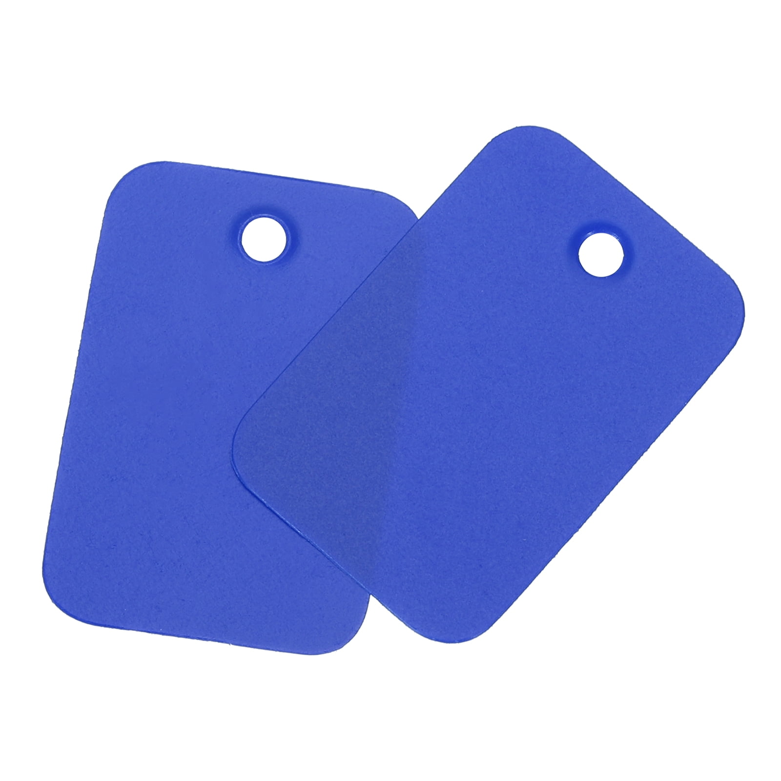 Uxcell Blank Waterproof Eyelet Hole Plastic Tags for Product ...