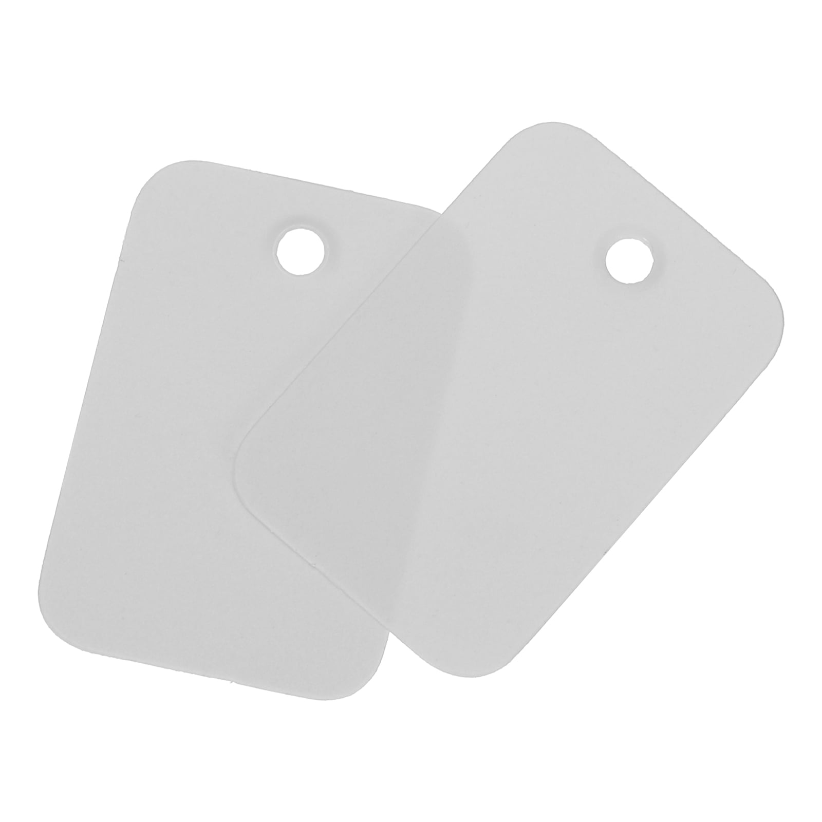 Uxcell Blank Waterproof Eyelet Hole Plastic Tags for Product ...