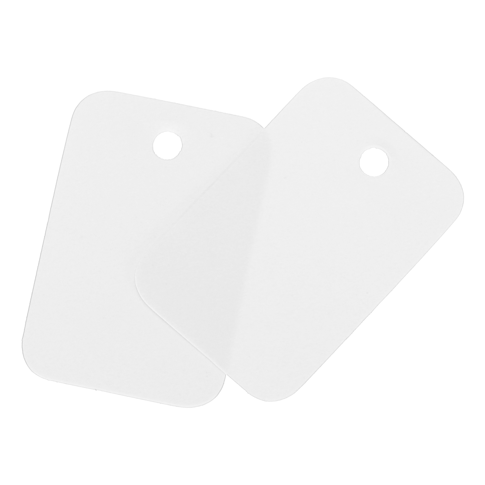Uxcell Blank Waterproof Eyelet Hole Plastic Tags for Product ...