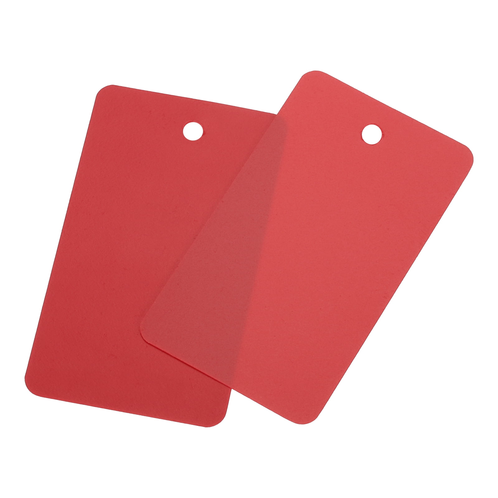 Uxcell Blank Waterproof Eyelet Hole Plastic Tags for Product ...
