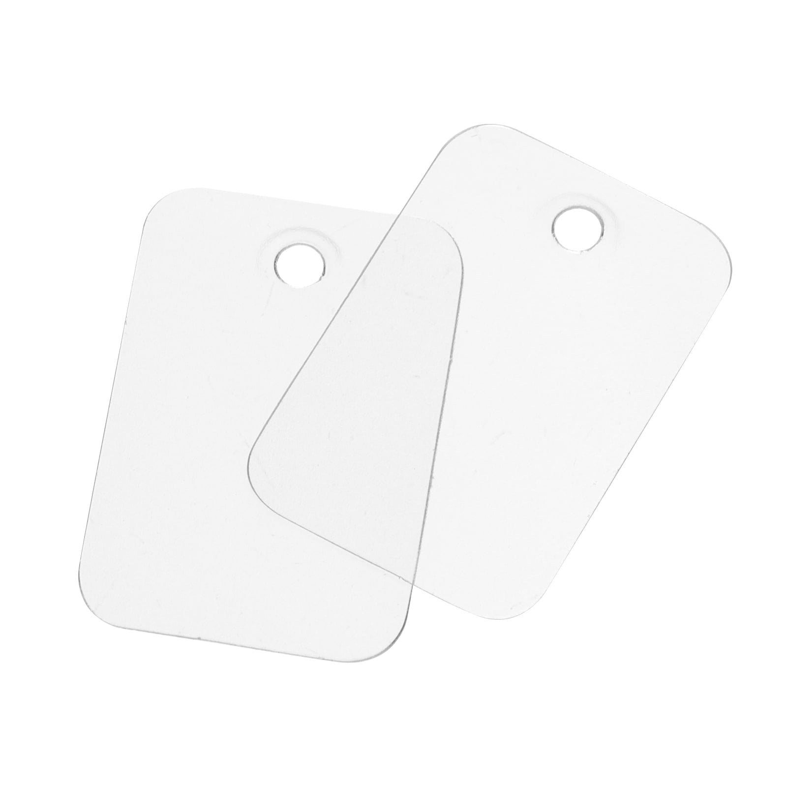 Uxcell Blank Waterproof Eyelet Hole Plastic Tags for Product Tags,2x3cm ...