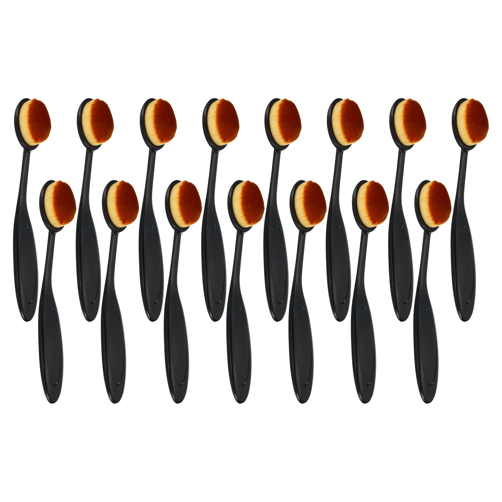 Uxcell Blending Brushes for Crafts, 4# Plastic Ink Blending Brushes ...