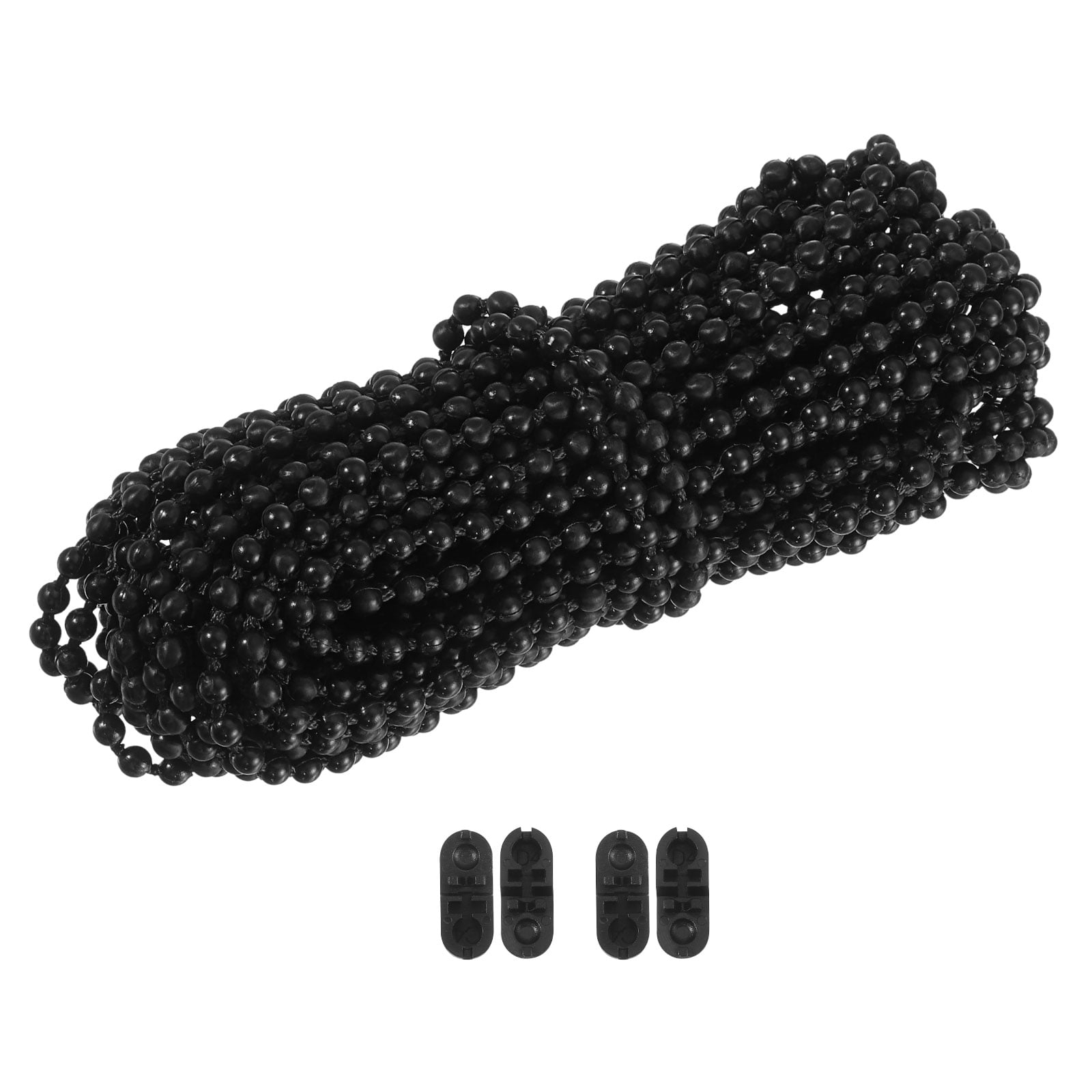 Uxcell Blind Bead Chain Cord Set, 9.15M POM Chain Accessories with 2 ...