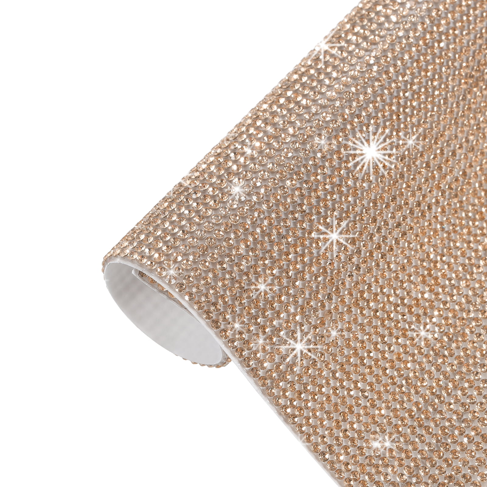 Uxcell Bling Rhinestone Sheet Self Adhesive Sticker 4.72 x 7.87Inch DIY ...